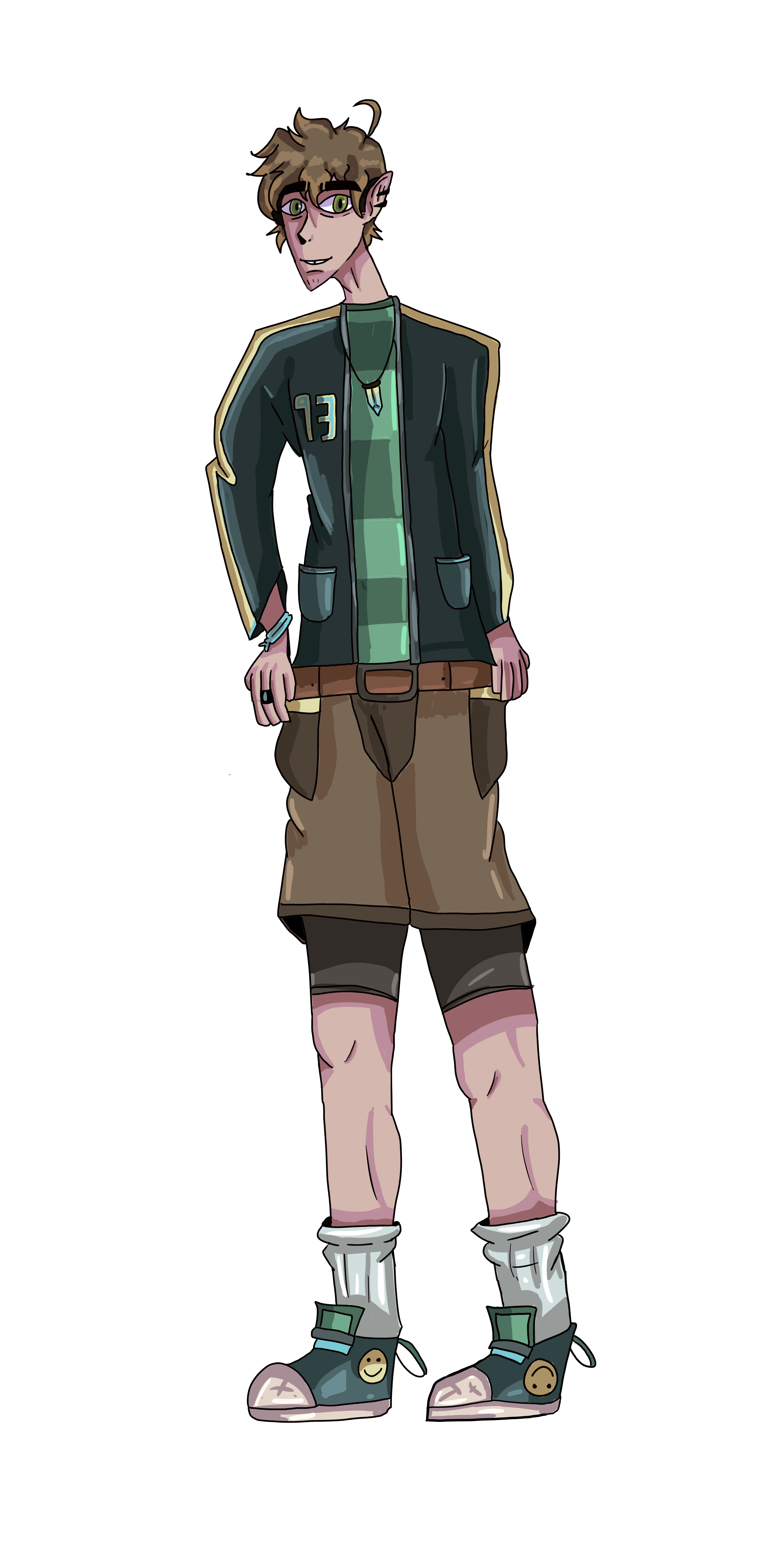 Mike (new oc ref) 𝑬𝑽@ - Illustrations ART street