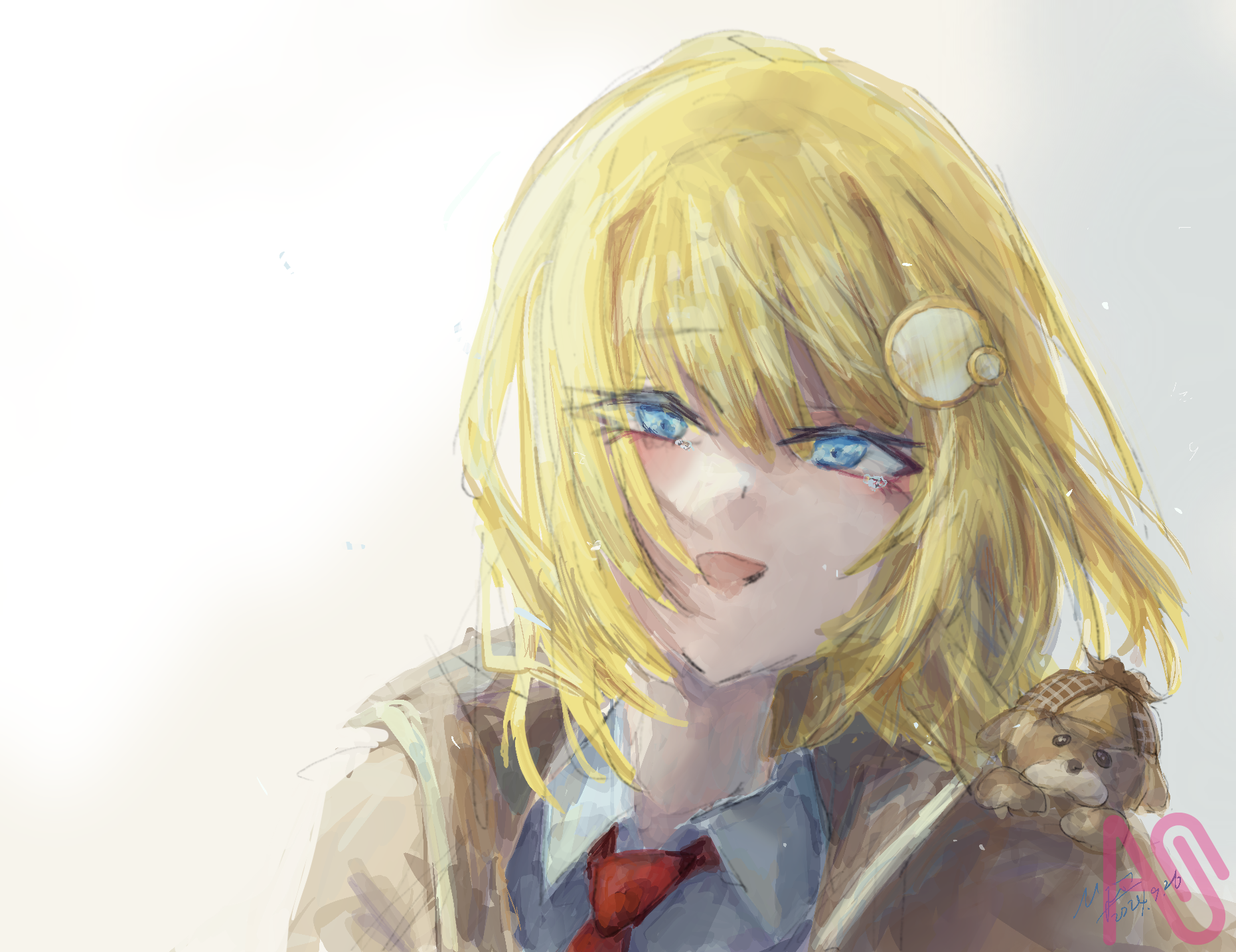 goodbye ame 綺羅Mijui - Illustrations ART street