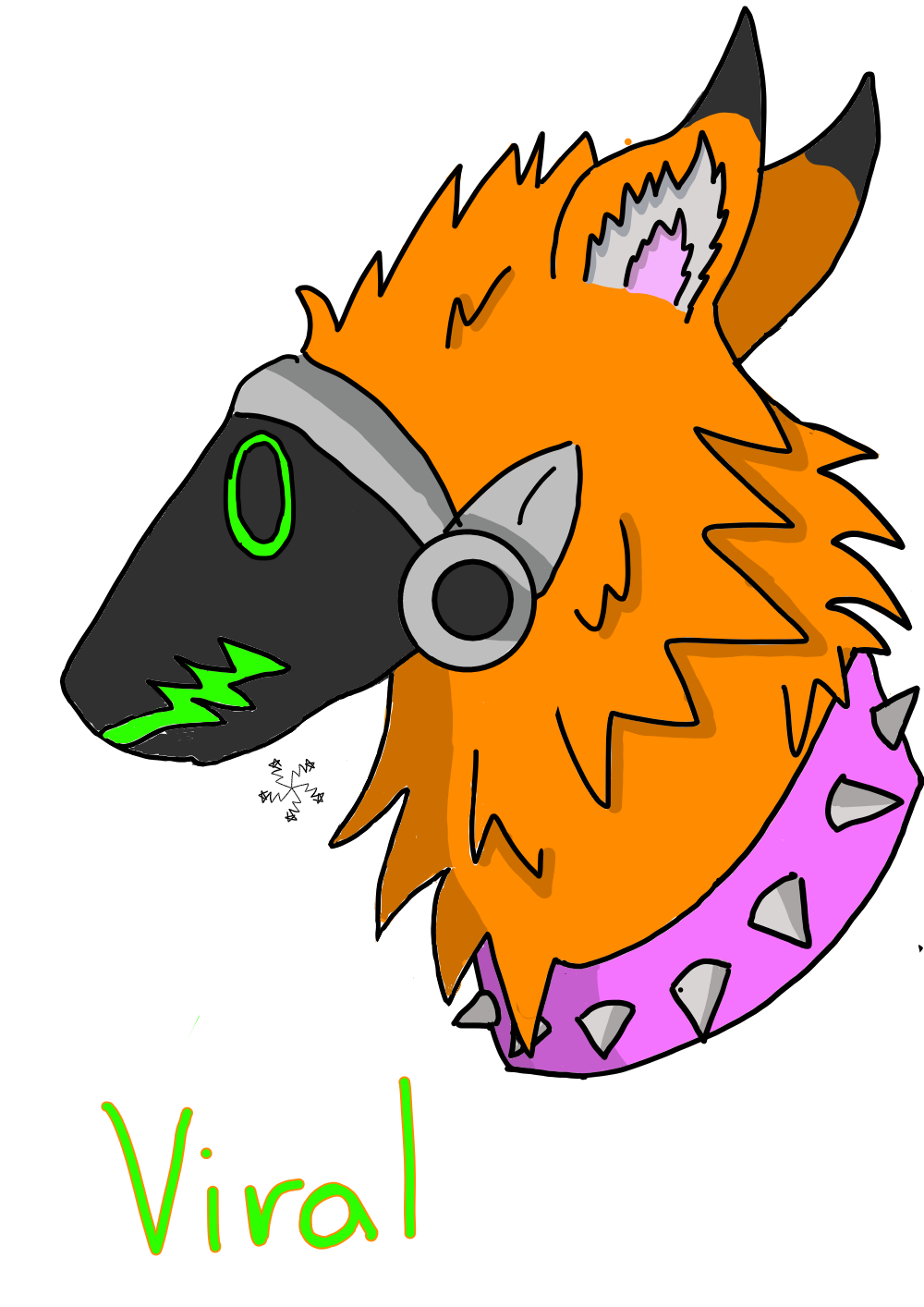 Viral th protogen Pois3nd - Illustrations ART street