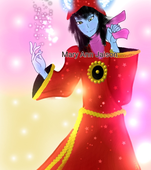 Blue Moon the wizard by Mary Ann Jaison Mary Ann Jaison - 일러스트 ART ...