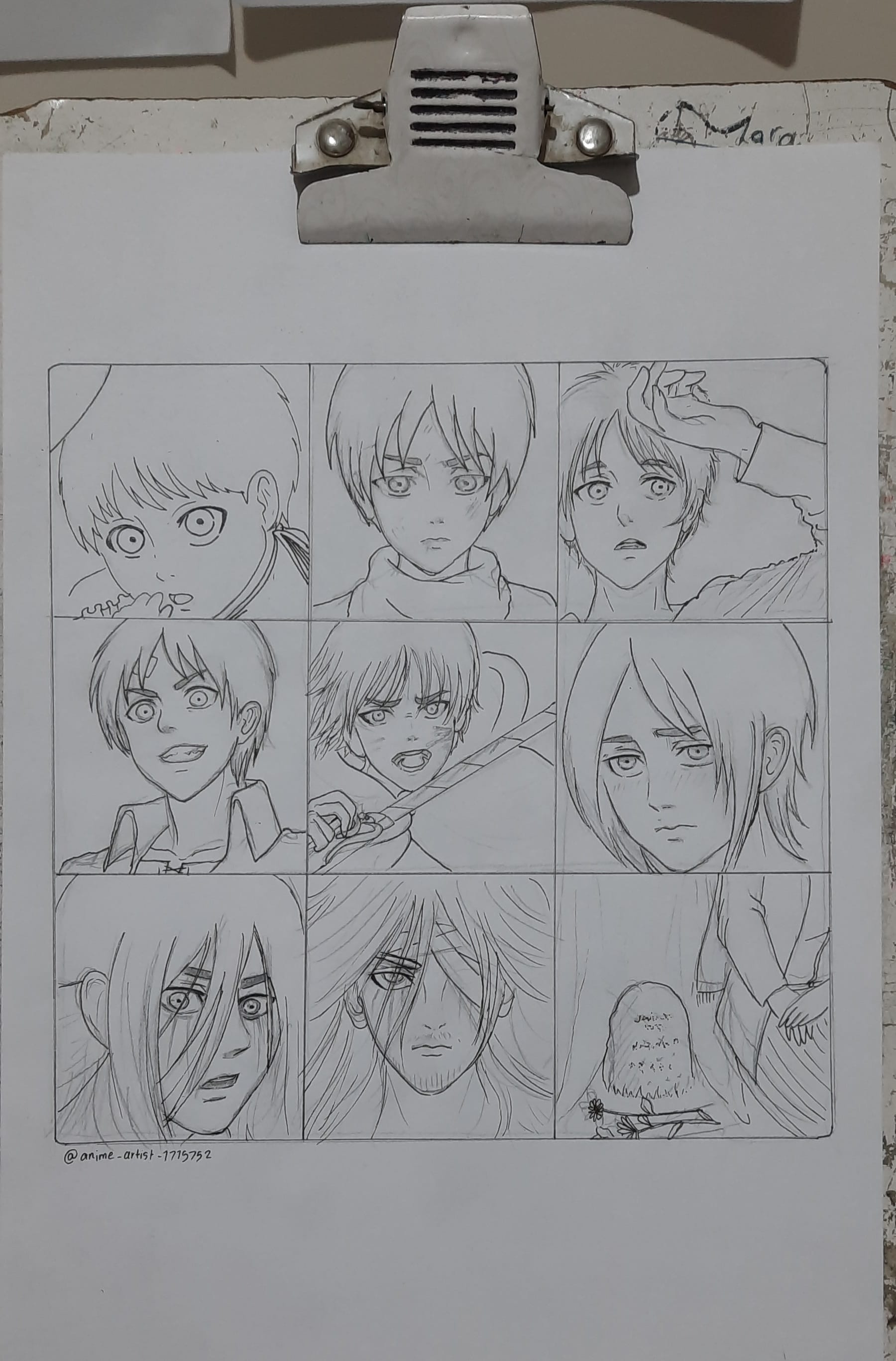 Erens life line Zoran - Illustrations ART street