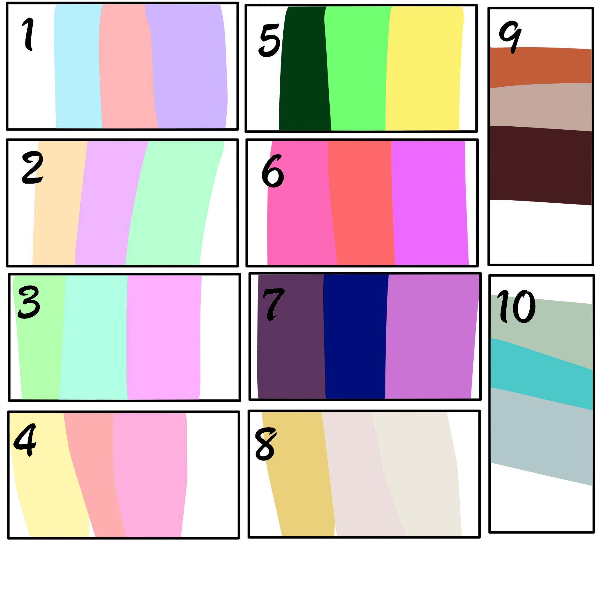 adopt color pallets! GalacticPetal - Illustrations ART street