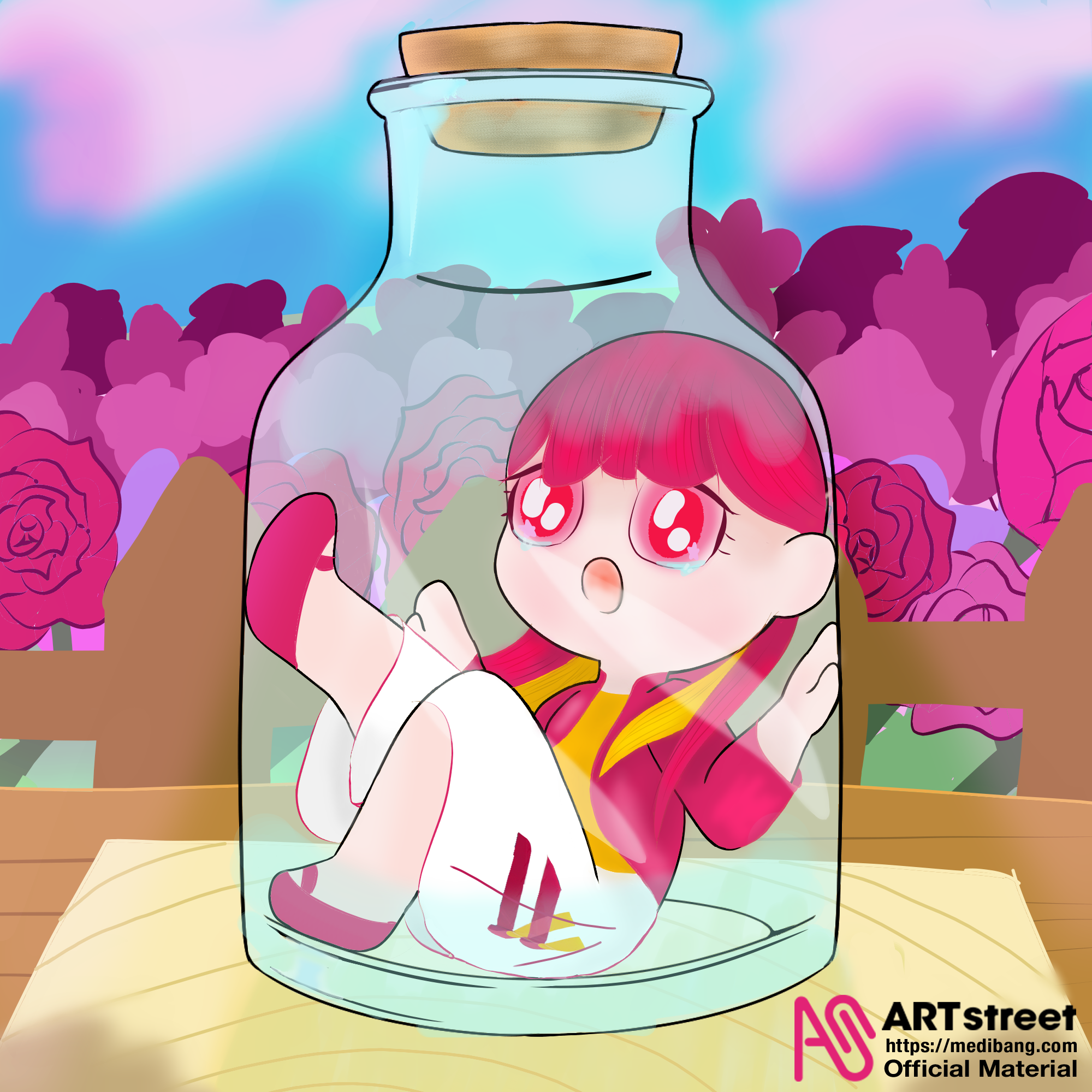 Trapped maxy the max - Illustrations ART street