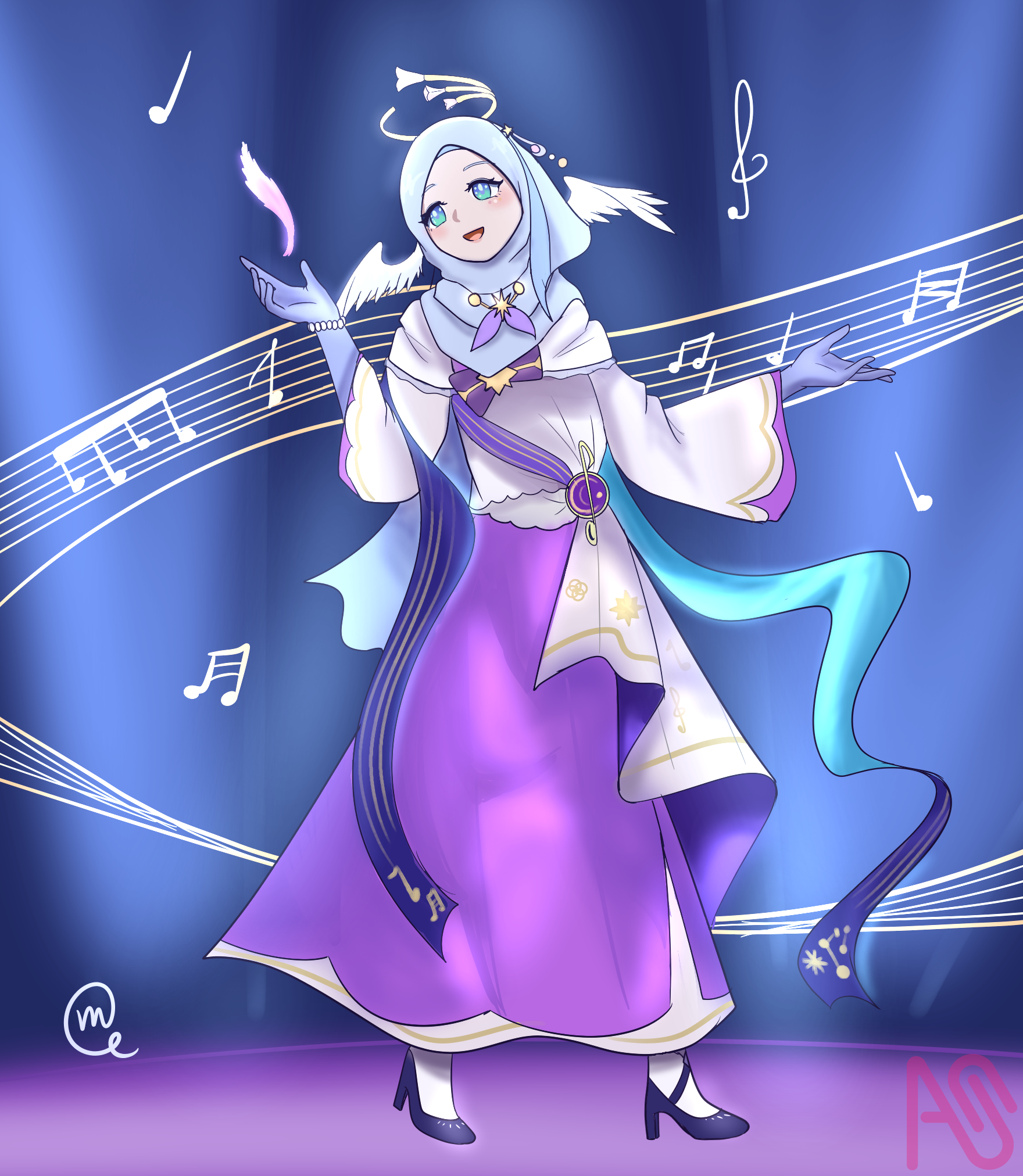 Robin HSR (as hijaber) MeGreeny - 插畫 ART street