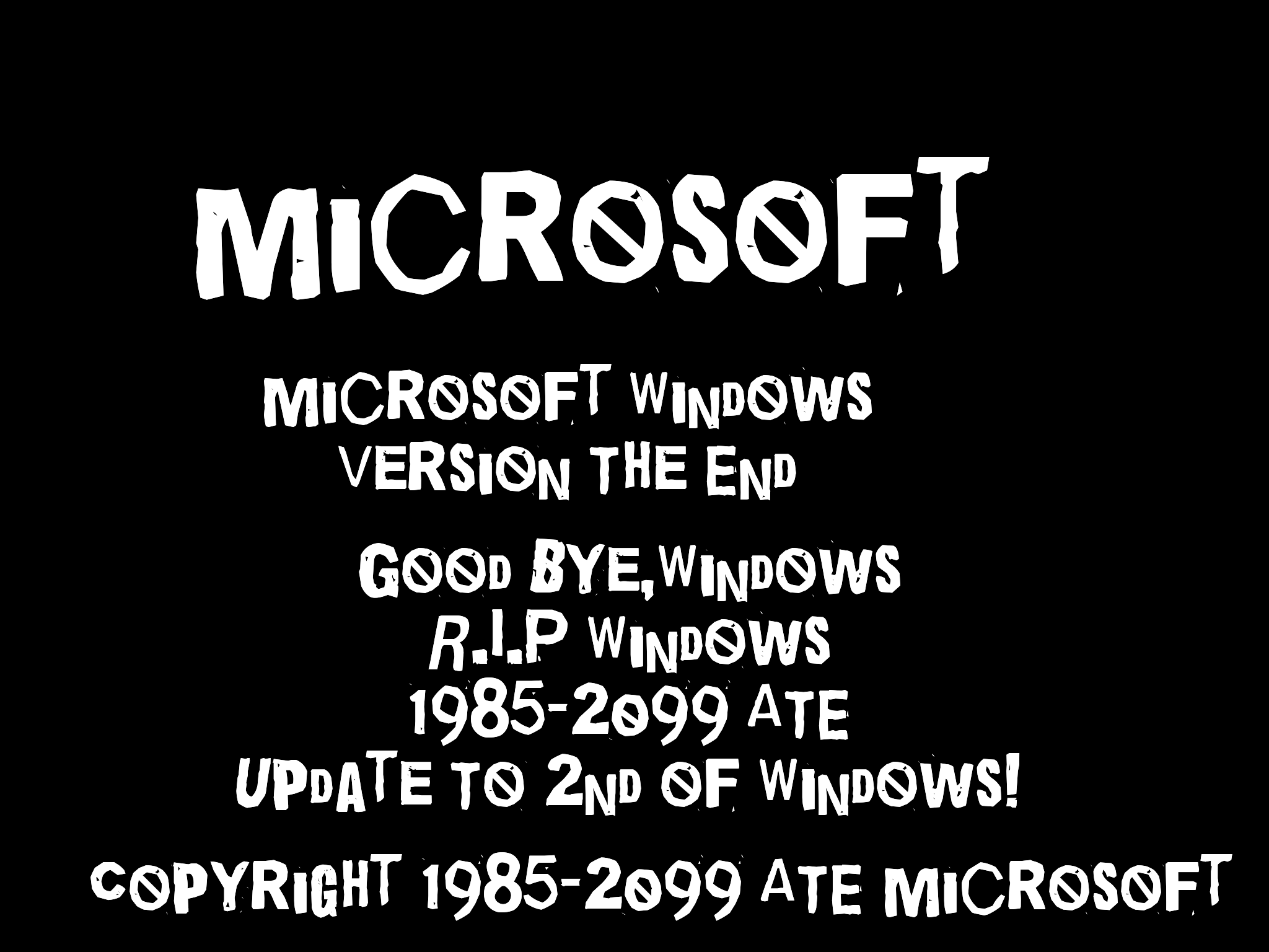 Windows The End 15392111721 - Illustrations ART street