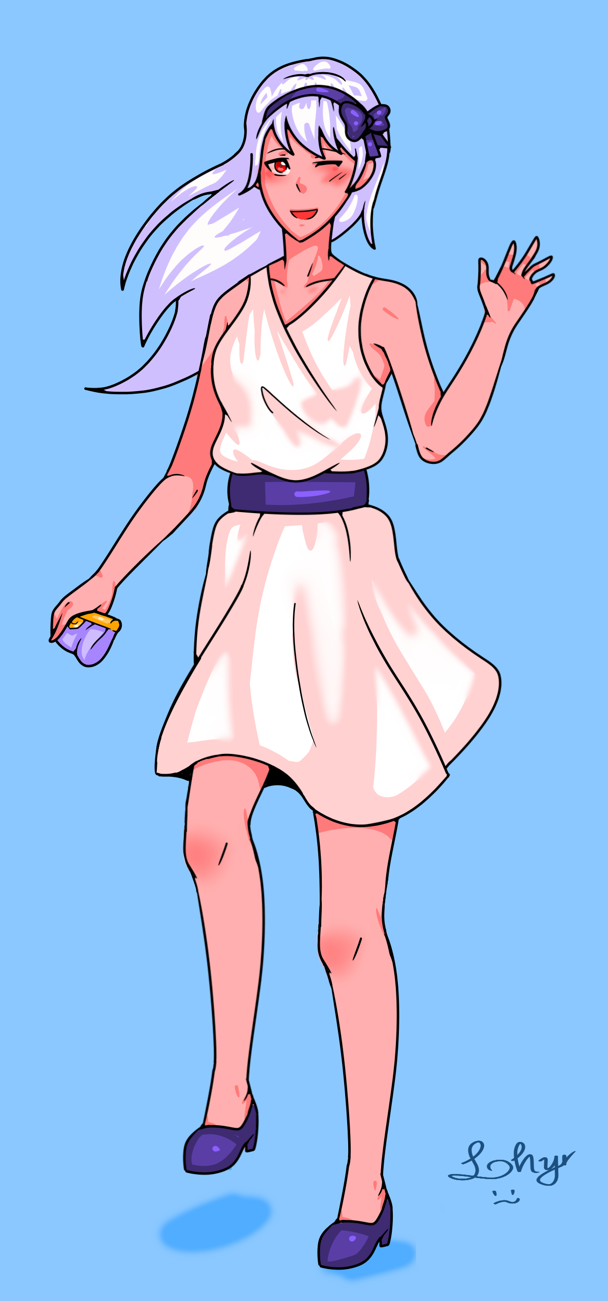 Redesign Mizu_23's OC Lhyr •~• - Illustrations ART street