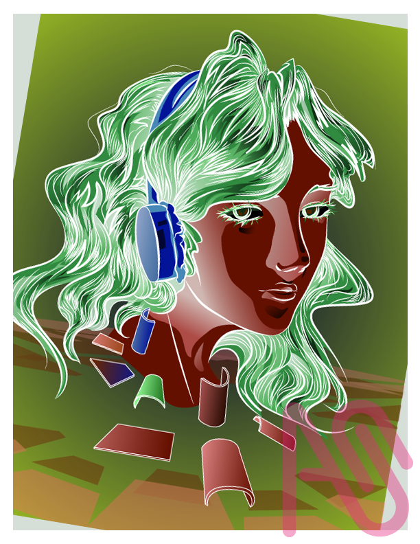 CMY Girl Logia - Illustrations ART street