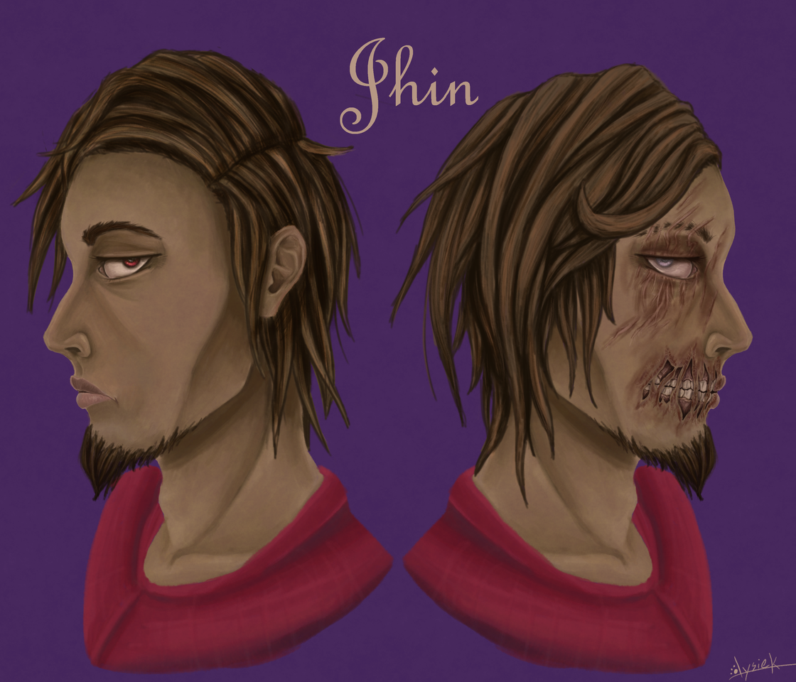 My version of Jhin's face Lysiek - Illustrations ART street