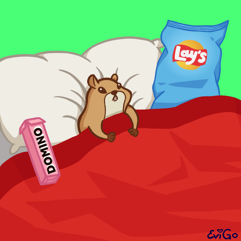 Lazy sad gopher Evigo137 - Illustrations ART street