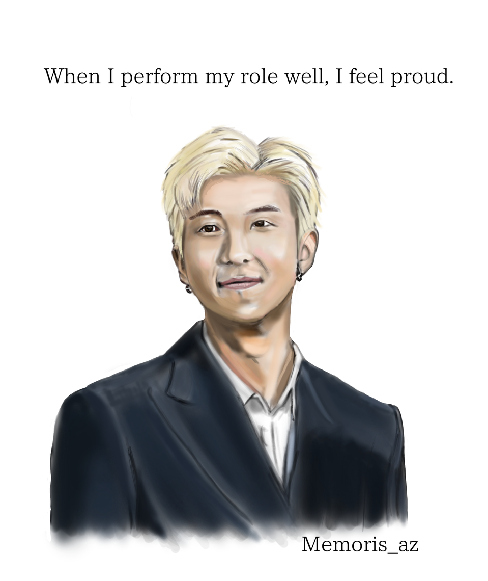 Namjoon Memoris_az - Illustrations ART street