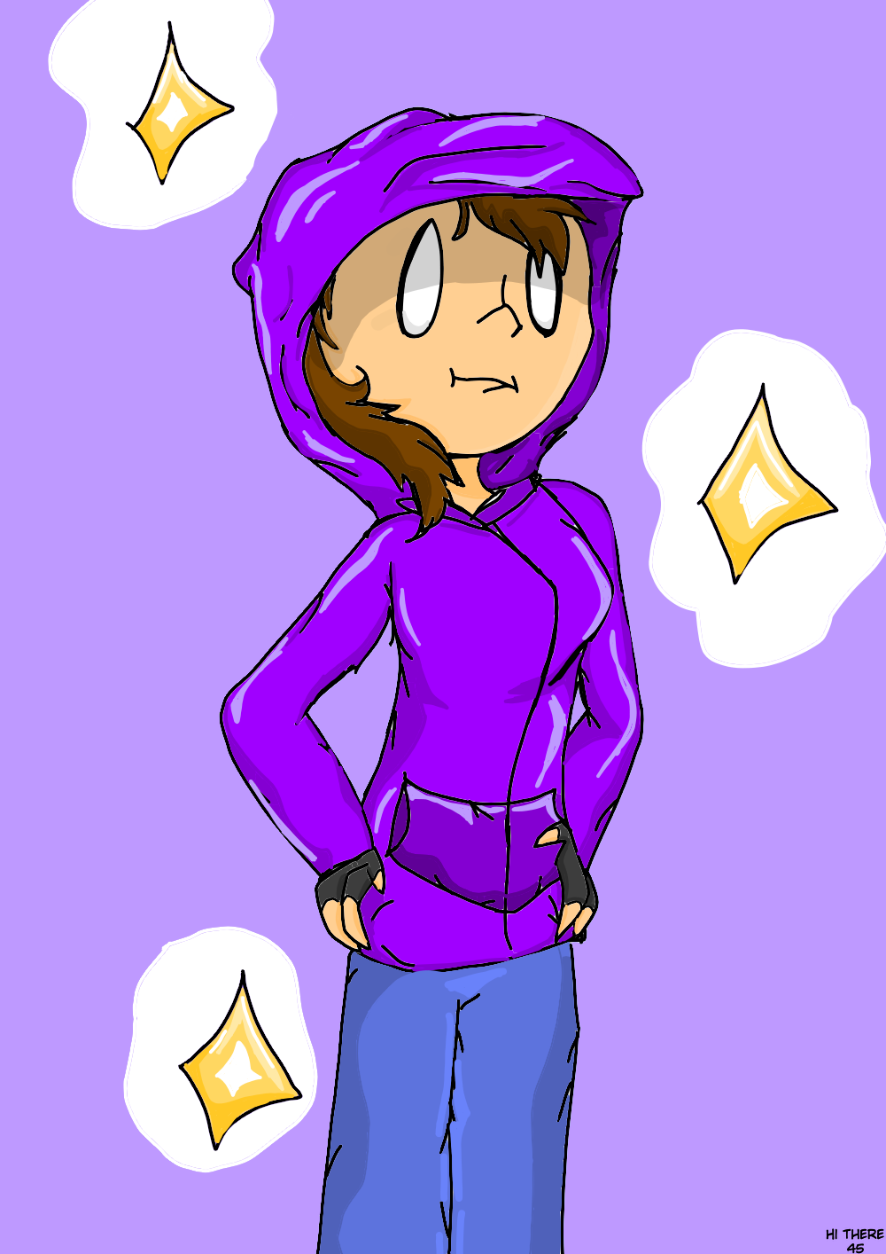 Art trade with fire peanut Ash's animations - Illustrations ART street