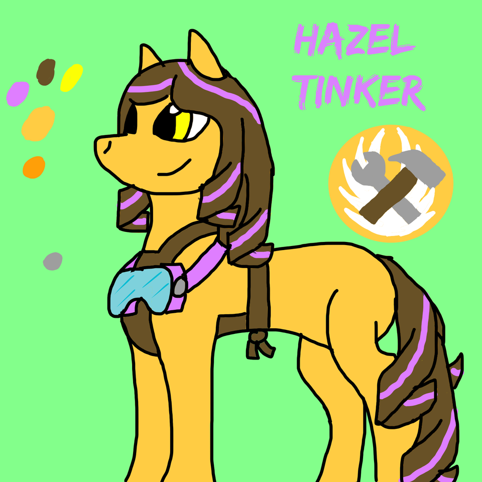 Hazel Tinker - MLP OC Hazel Topaz the Owl - 일러스트 ART street (아트 스트리트)