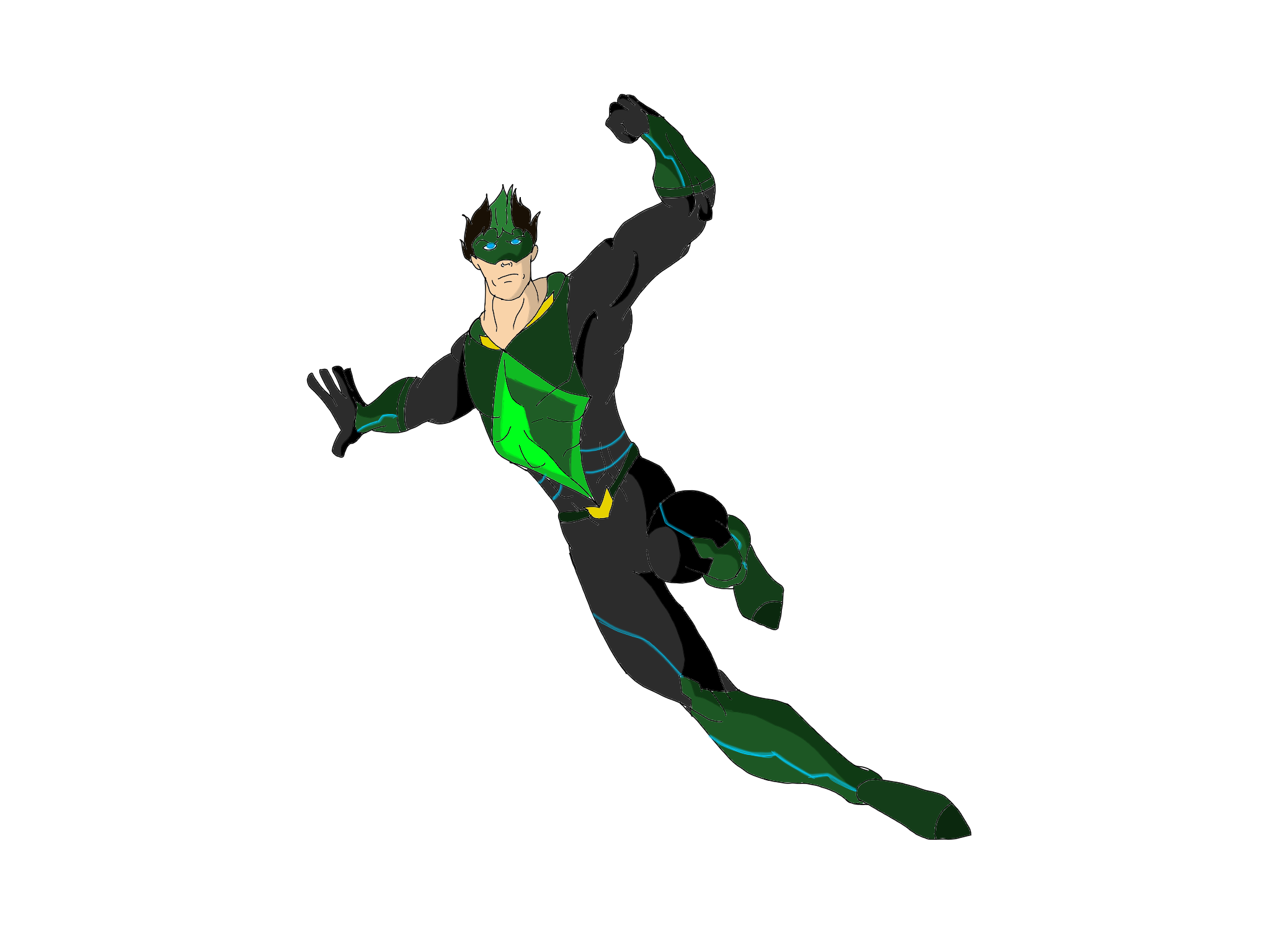 new superhero, Septor Meatball12345 - Illustrations ART street