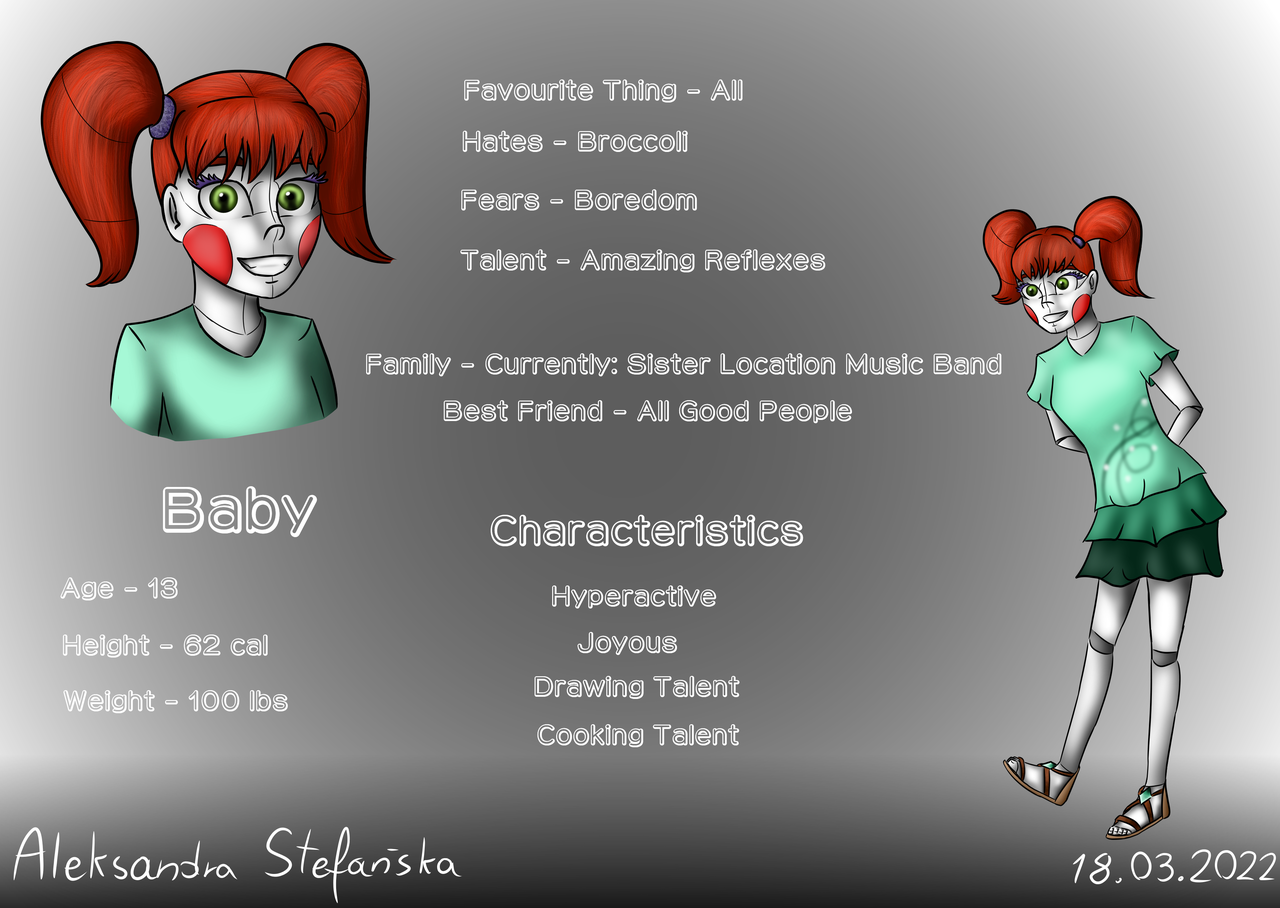 Baby - Characteristic Xandra - Illustrations ART street