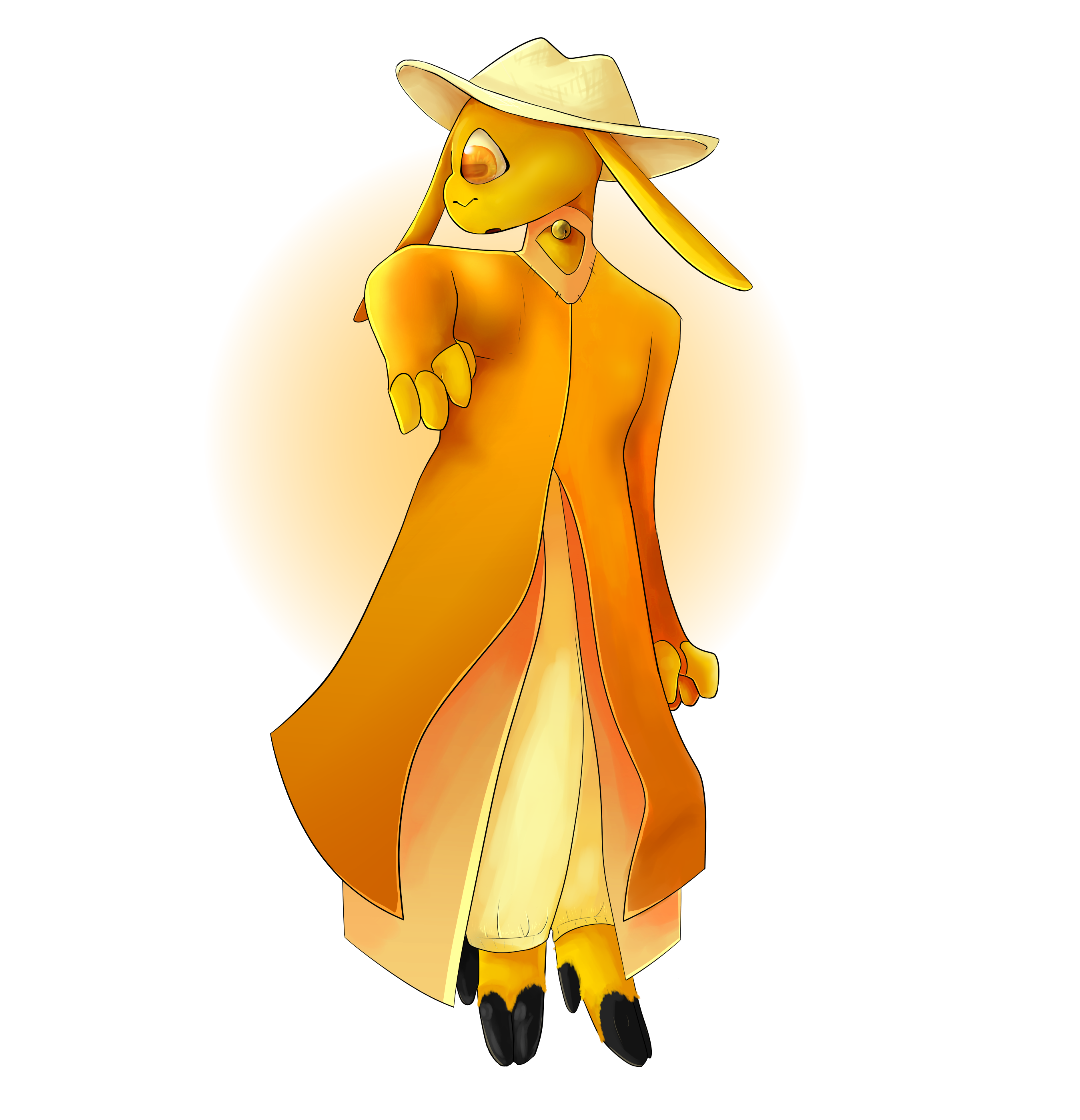 yellow lad Perfect Paper Plate - Illustrations ART street