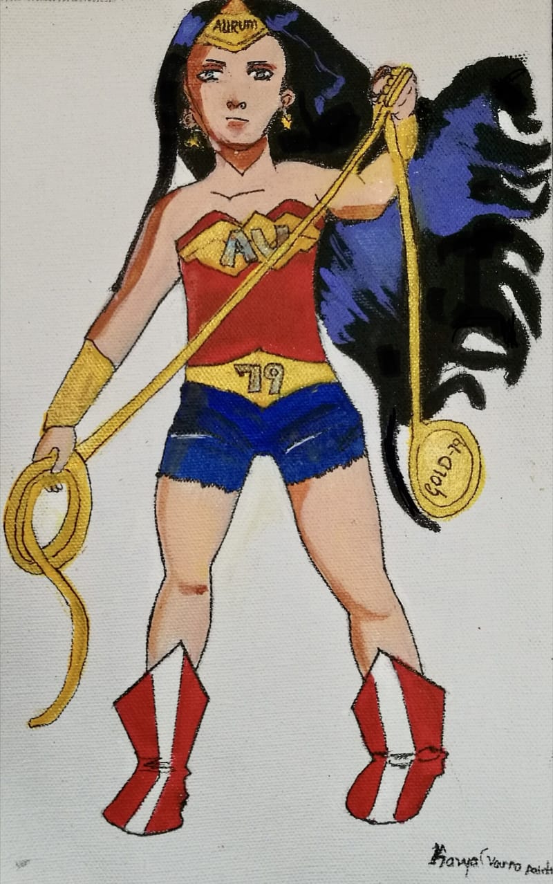 Gold -Aurum Kavya Bhat - Illustrations ART street