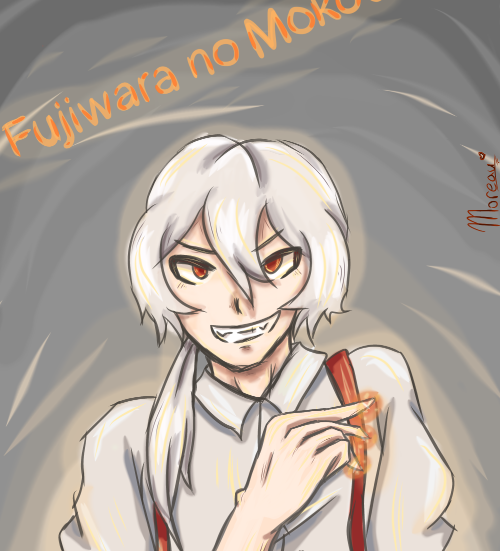 Fujiwara no Mokou Gender Bend [Touhou] MoreauTheCat - 插图 ART street