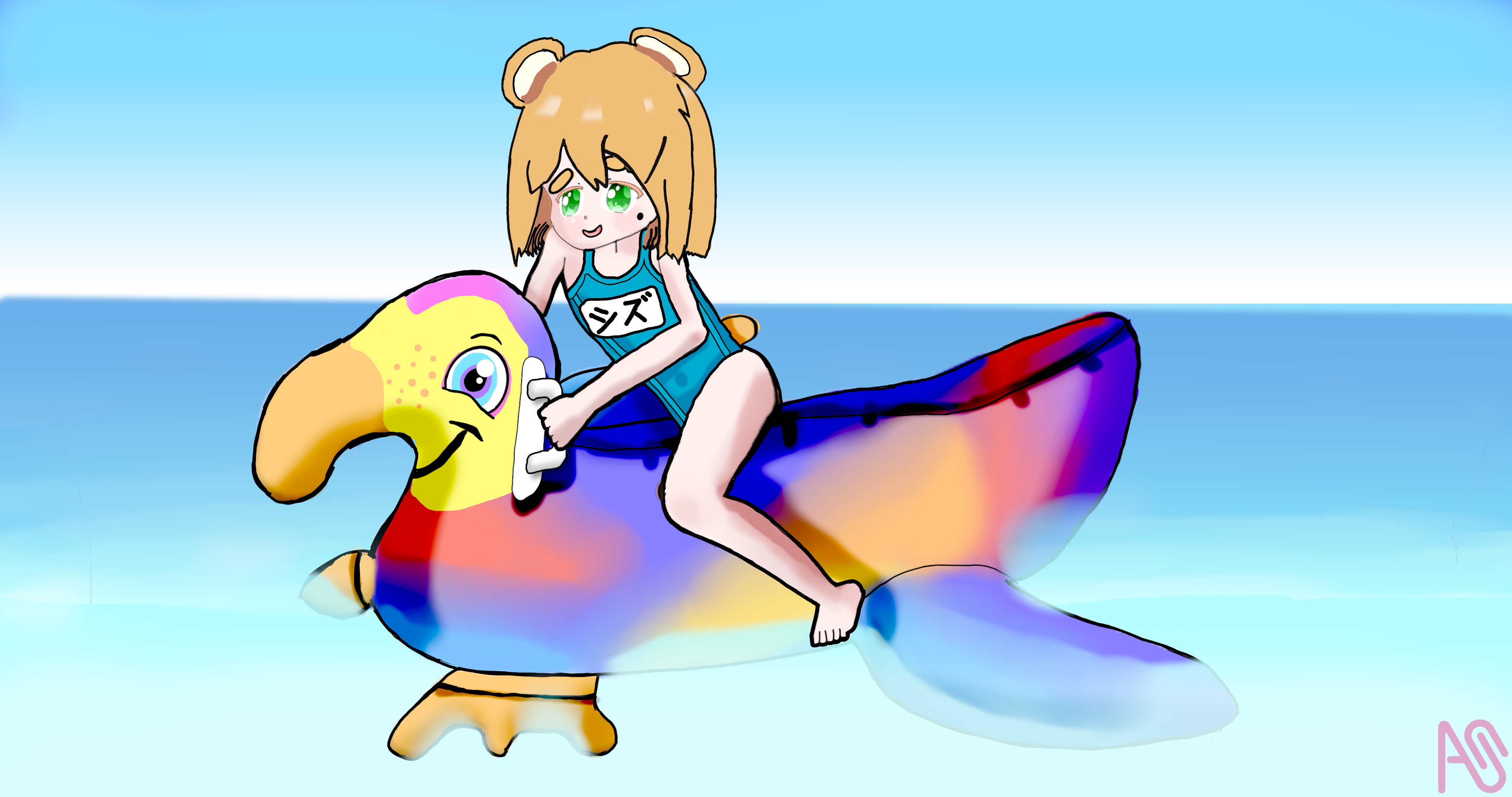 Shizu my lil honey bun Lu - Illustrations ART street