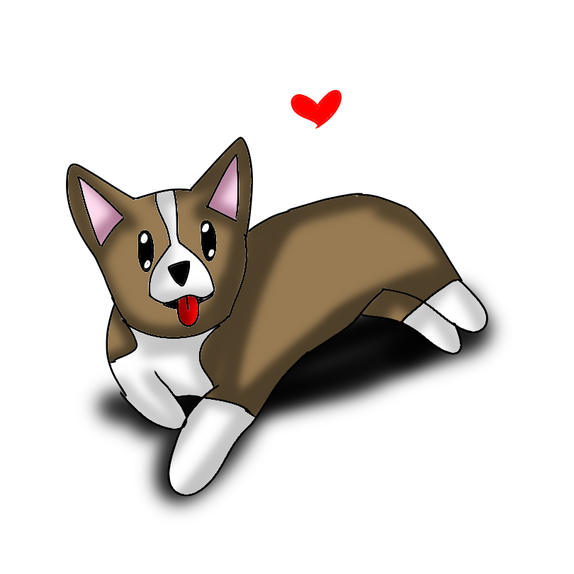 corgi pedido por SxB 💜 >AndreaTheCat