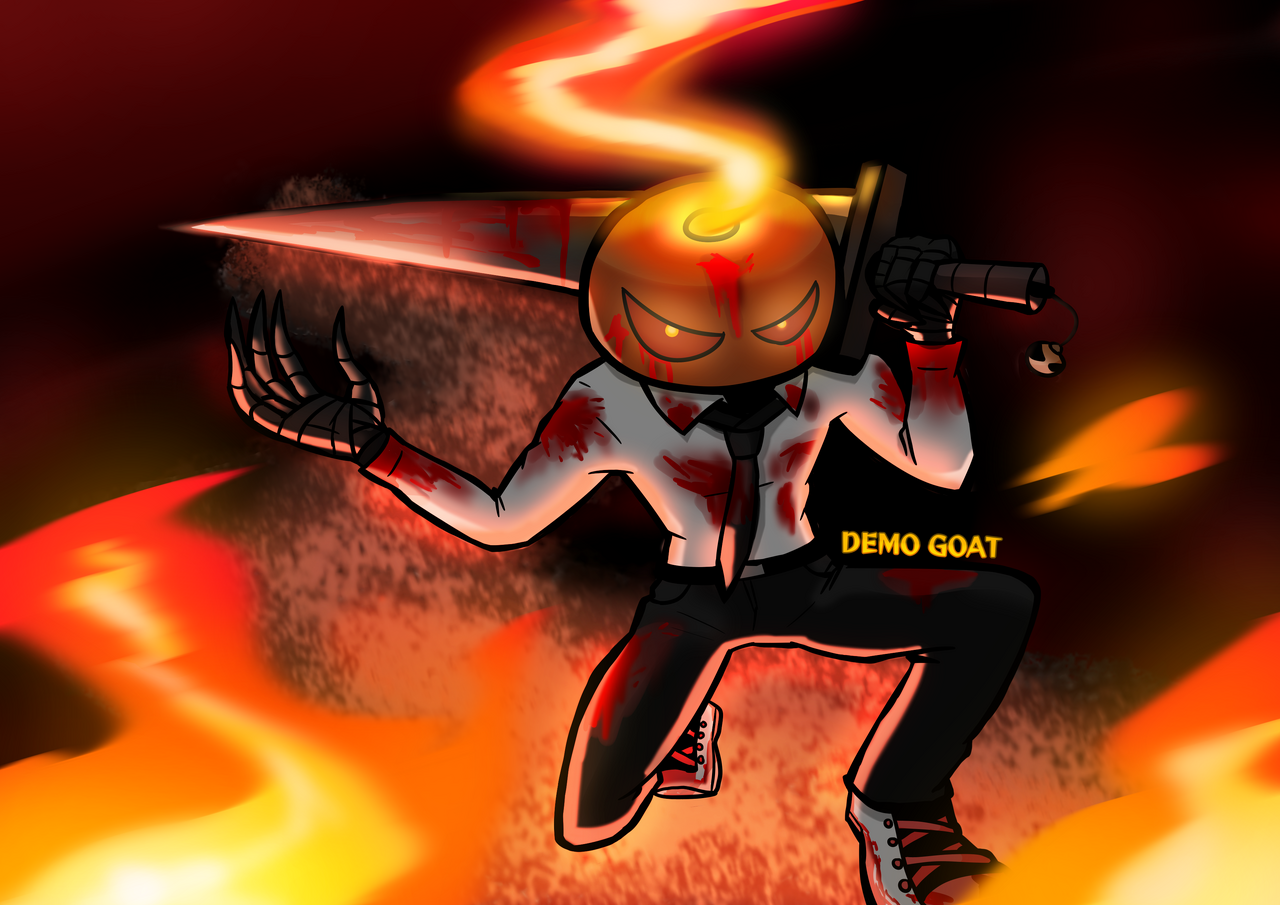 ORANGE HUNTER Demo goat x-x - Illustrations ART street