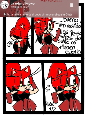 jejejee reto de La rota rolly qwq >AndreaTheCat