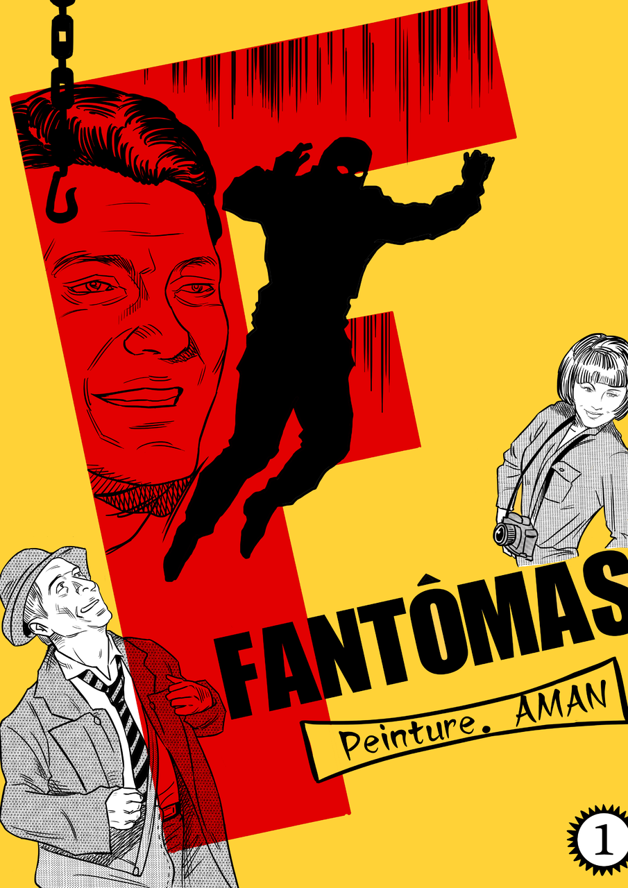 Fantomas 一个路任 - Illustrations ART street