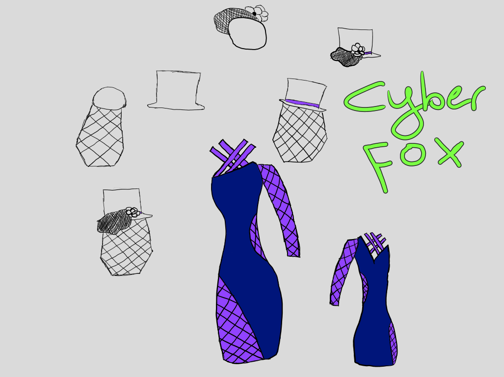 A Dress I'm planning on making Cyber_Fox - Illustrations ART street