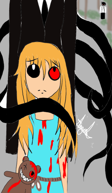 slenderman terror rumikat - Illustrations ART street