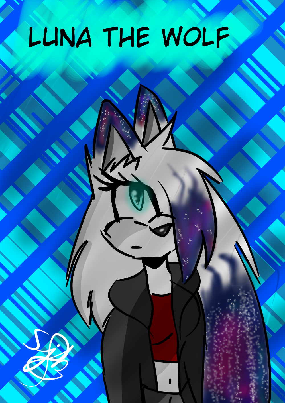 Luna The Wolf LunaHedgeWolf50 - 插图 ART street