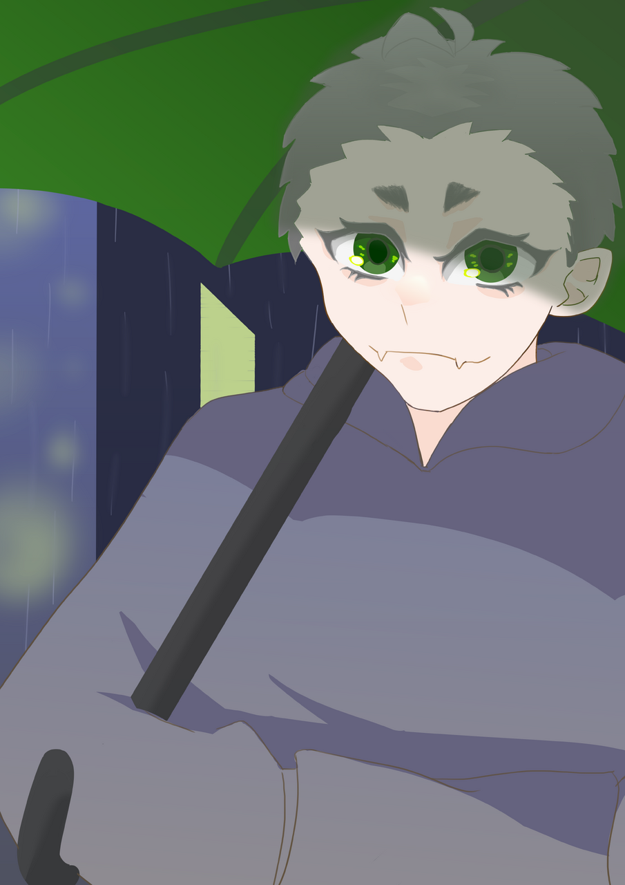 雨音を聞きに hane - Illustrations ART street