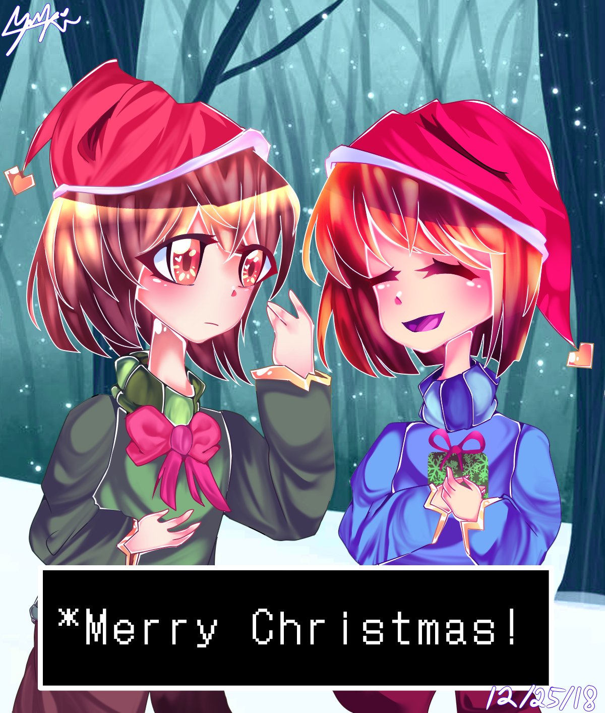 [REDRAW] Merry Christmas! Yuki2007 - Illustrations ART street