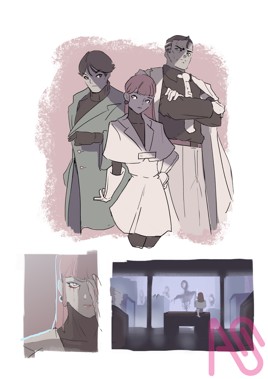 [Ephemeral] - Concept Art & Sketchbook (2) Golden Aries - Illustrations ...