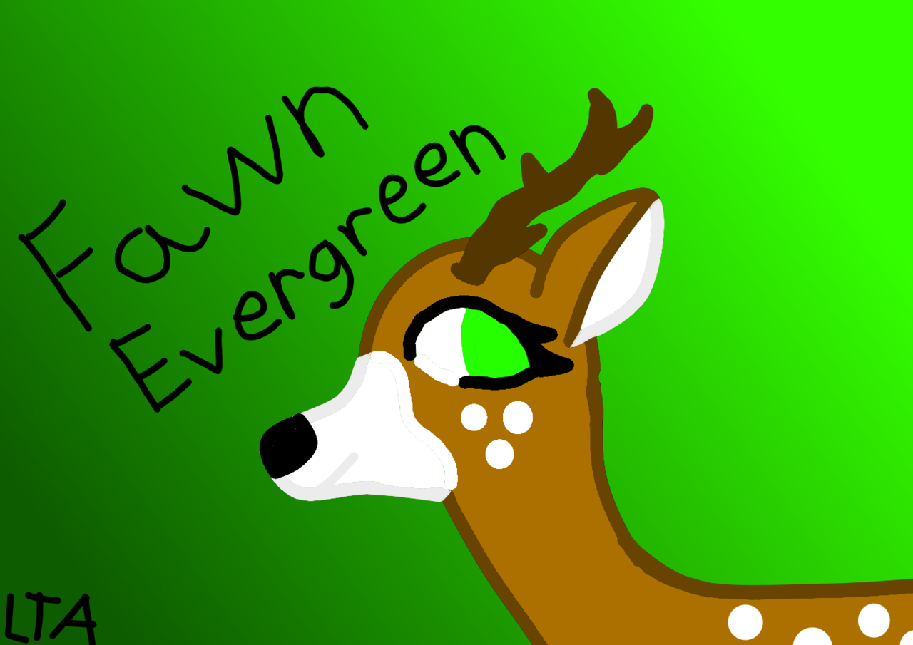 Fawn Evergreen queendragon - Illustrations ART street