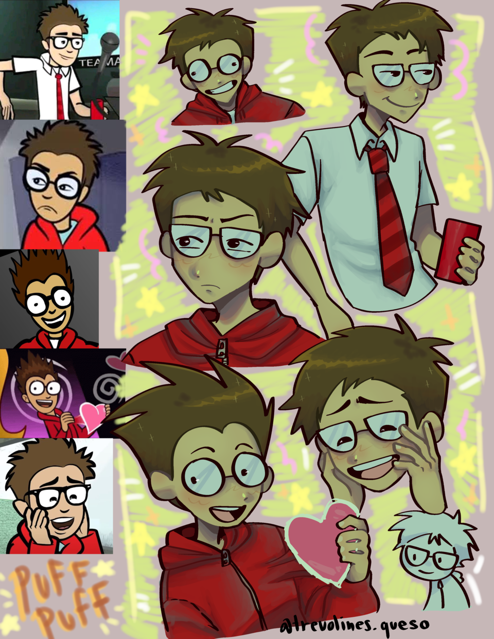 YFM Your Favorite Martian Puff Puff Trevor Queso Illustrations YFM Your Favorite Martian Puff Puff Trevor Queso Illustrations