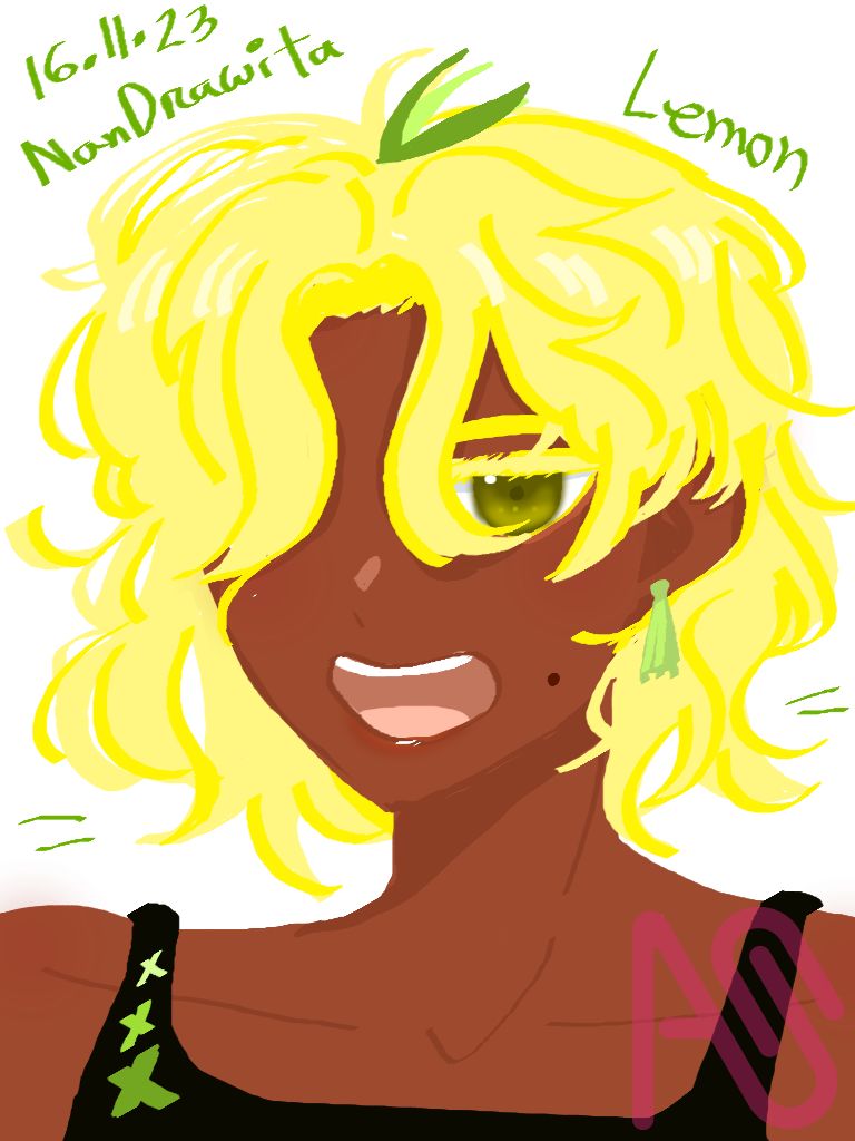 💚💛Lemon!🍋 (AS ANIME)💛💚 NanDrawita - Illustrations ART street