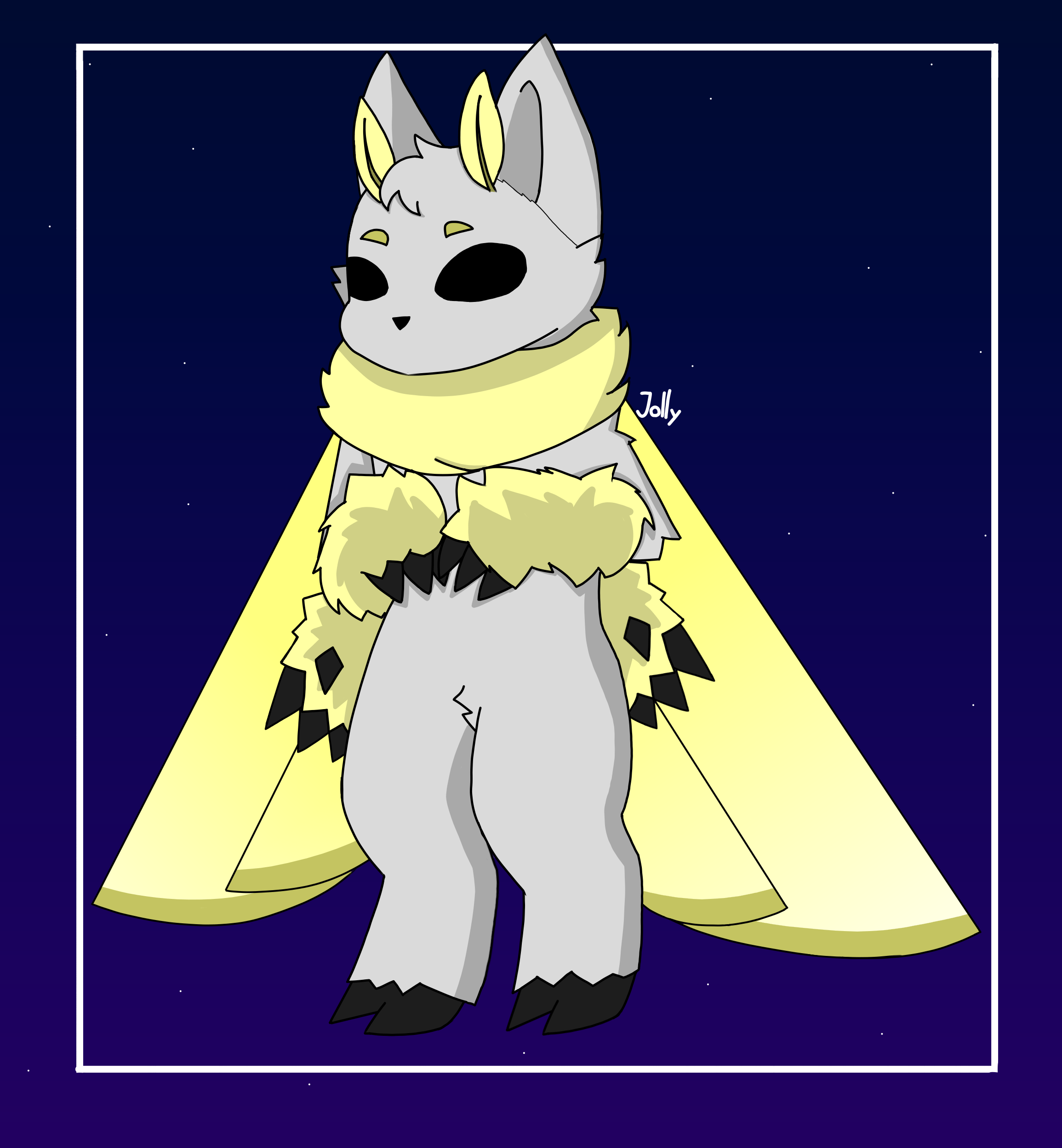 Moth wolf Jolly - 插图 ART street