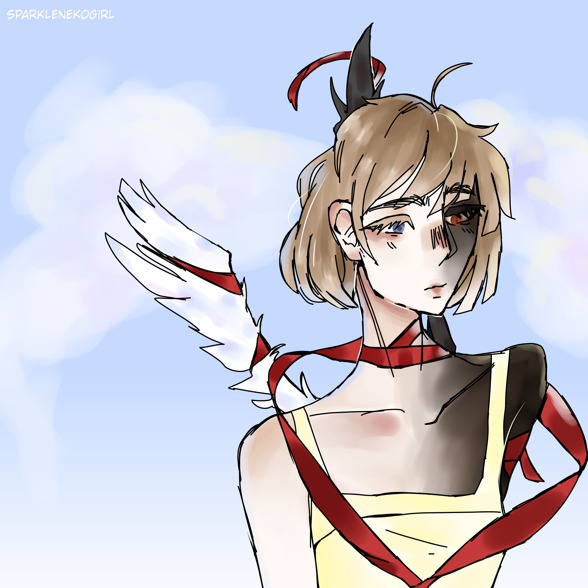 Redraw: Corrupted Soul SparkleNekoGirl - Illustrations ART street