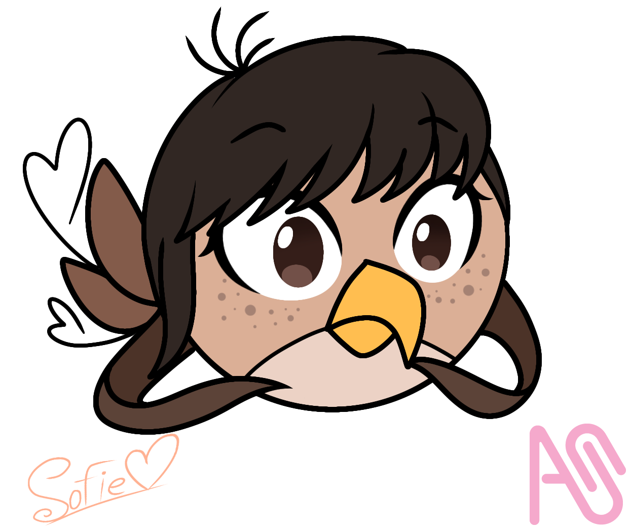 My IRL Birdsona Shofie The Artist - Illustrations ART street