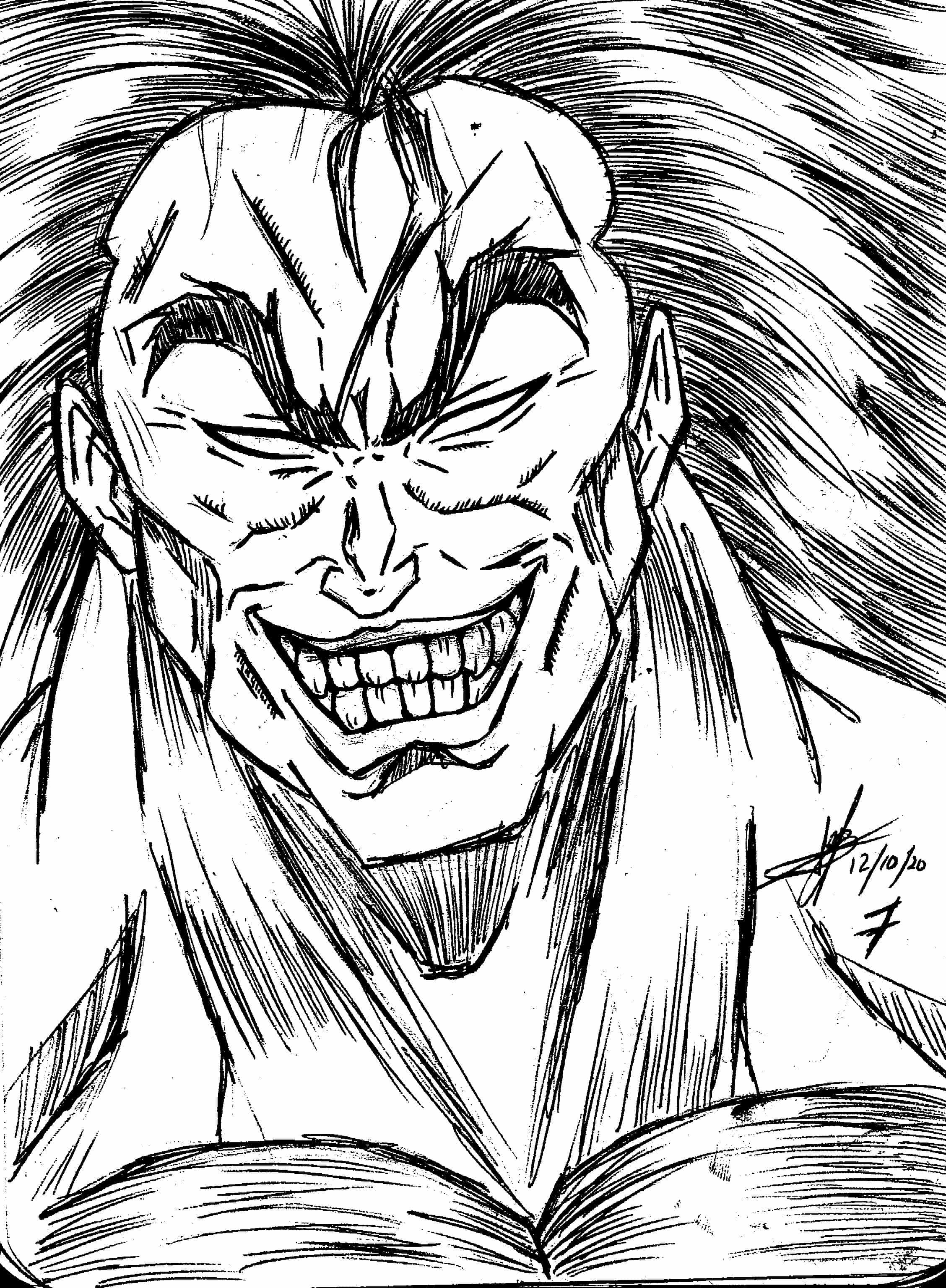 Yujiro Hanma "Día 7" James Darko "Open Commissions" - Illustrations ART ...