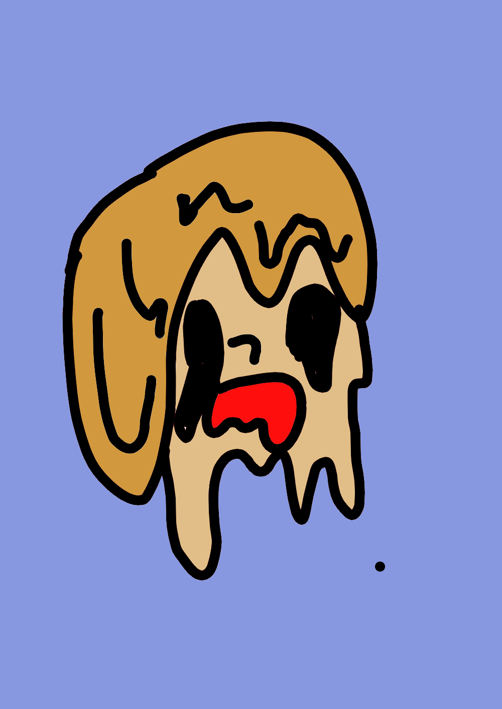 Melting I love toaster strudels - Illustrations ART street