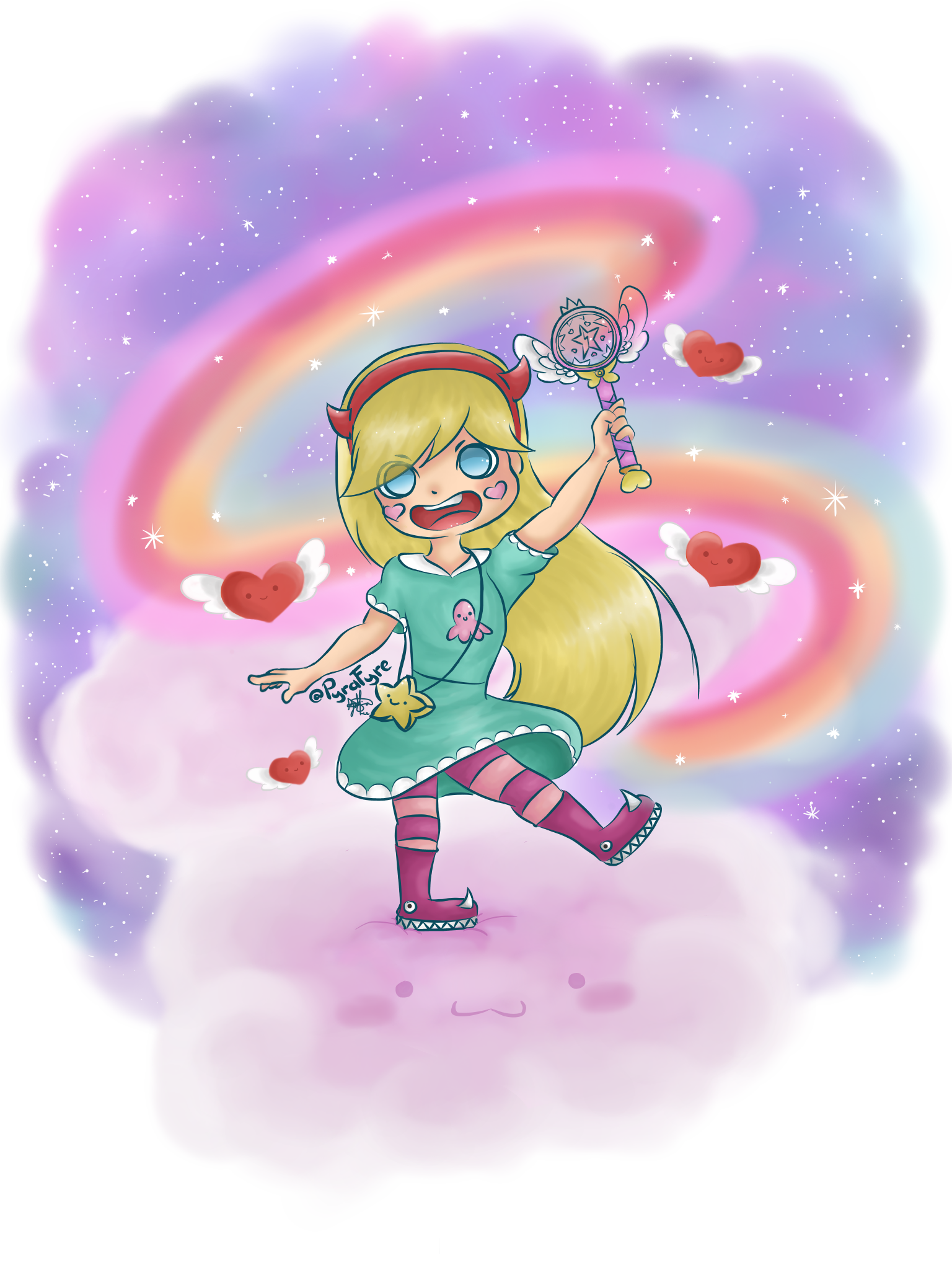 Star Butterfly PyraFyre - 插图 ART street