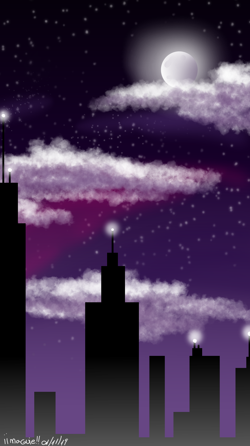 the city Maguie art's - Illustrations ART street