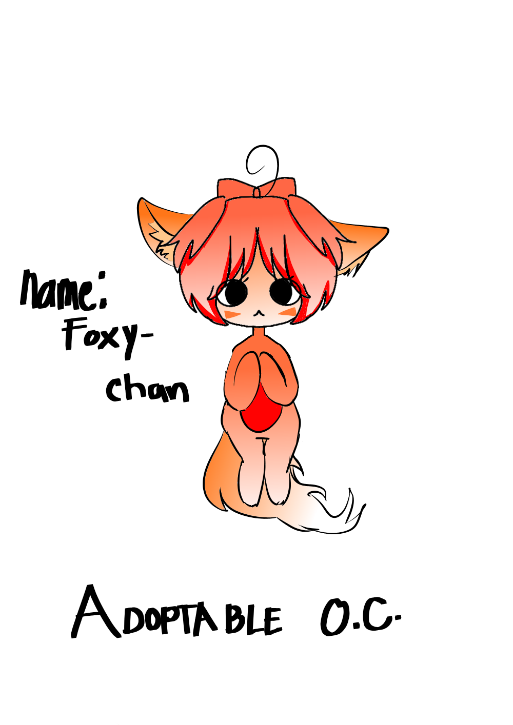 Adoptable O.C. ;v; Ririko-chan - Illustrations ART street