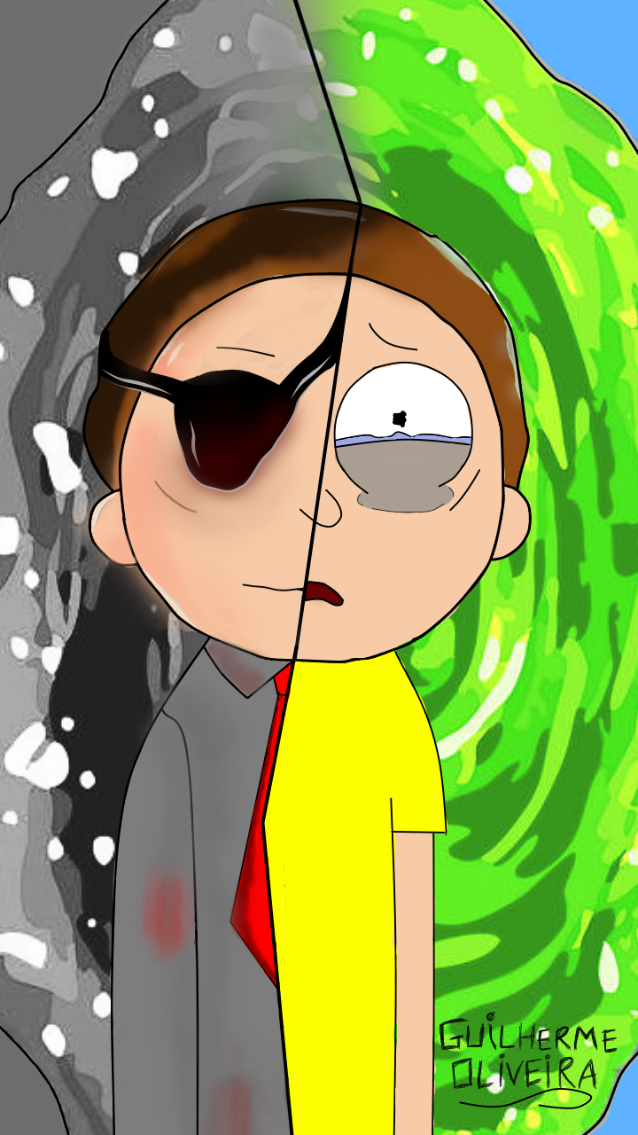 Evil Morty/Morty Guilherme Oliveira - Illustrations ART street