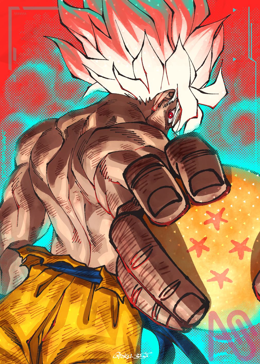goku day 2023 BARBARUSAH - Illustrations ART street