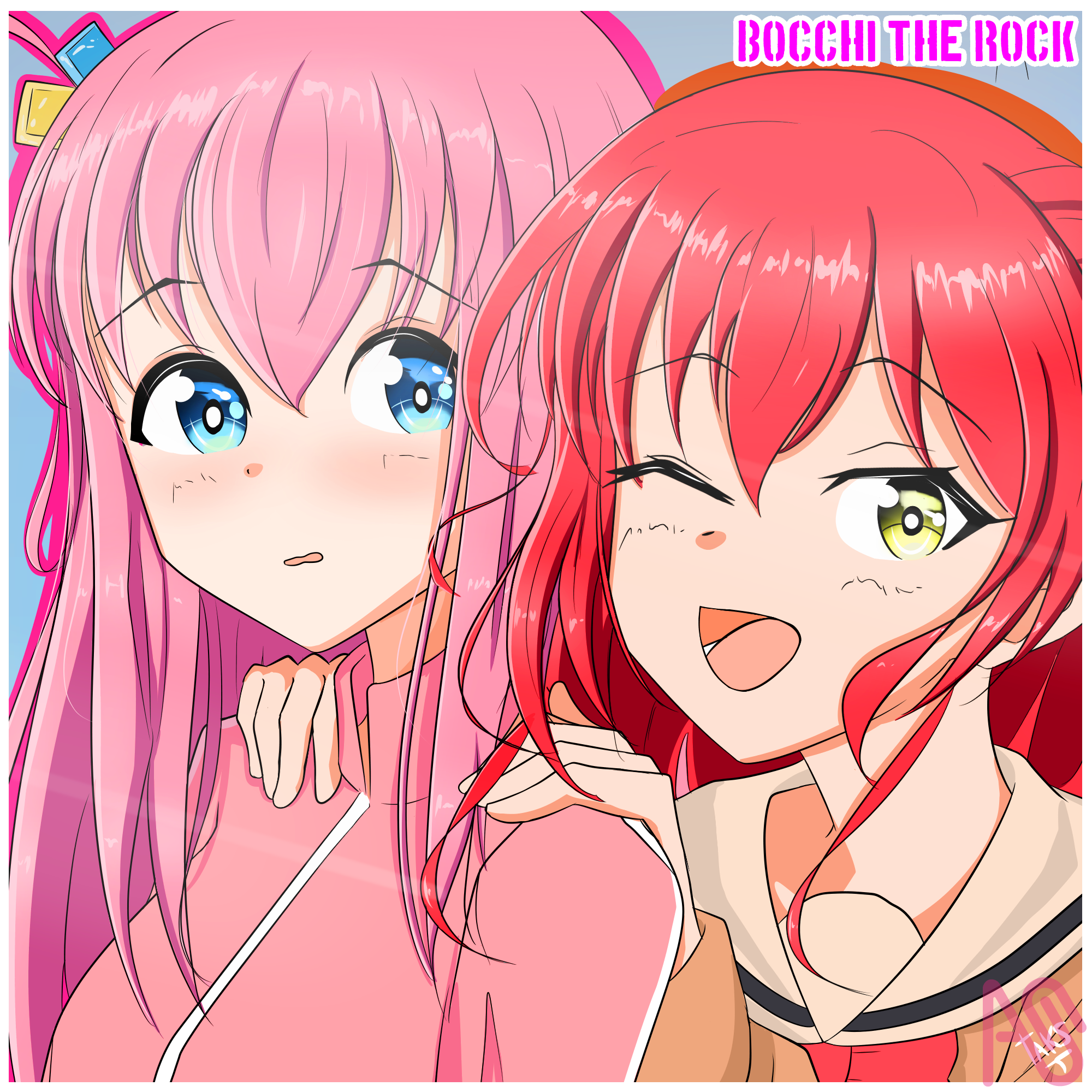 BOCCHI AND KITA Tak_S - Illustrations ART street