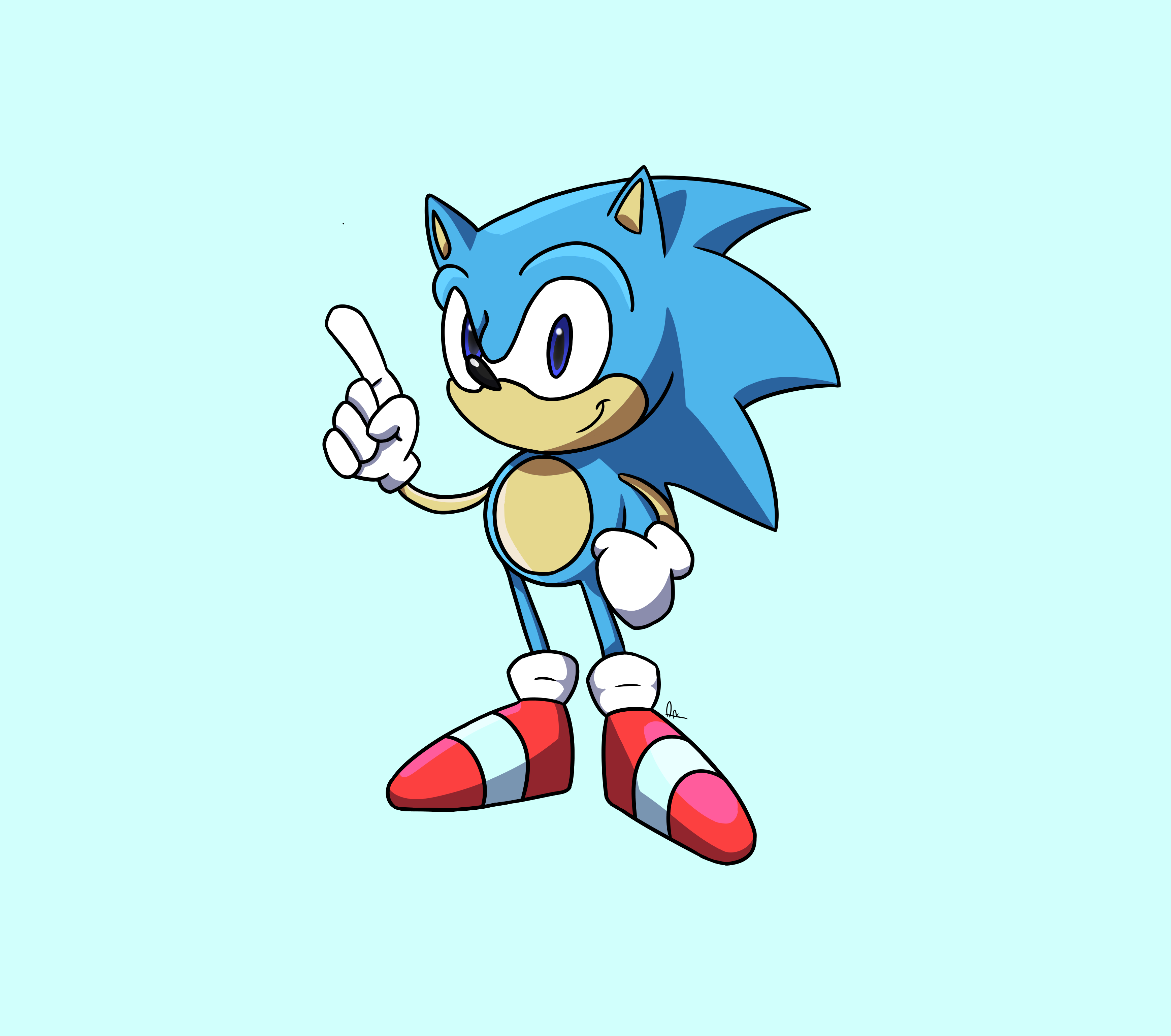 Classic Sonic VisualS - Illustrations ART street