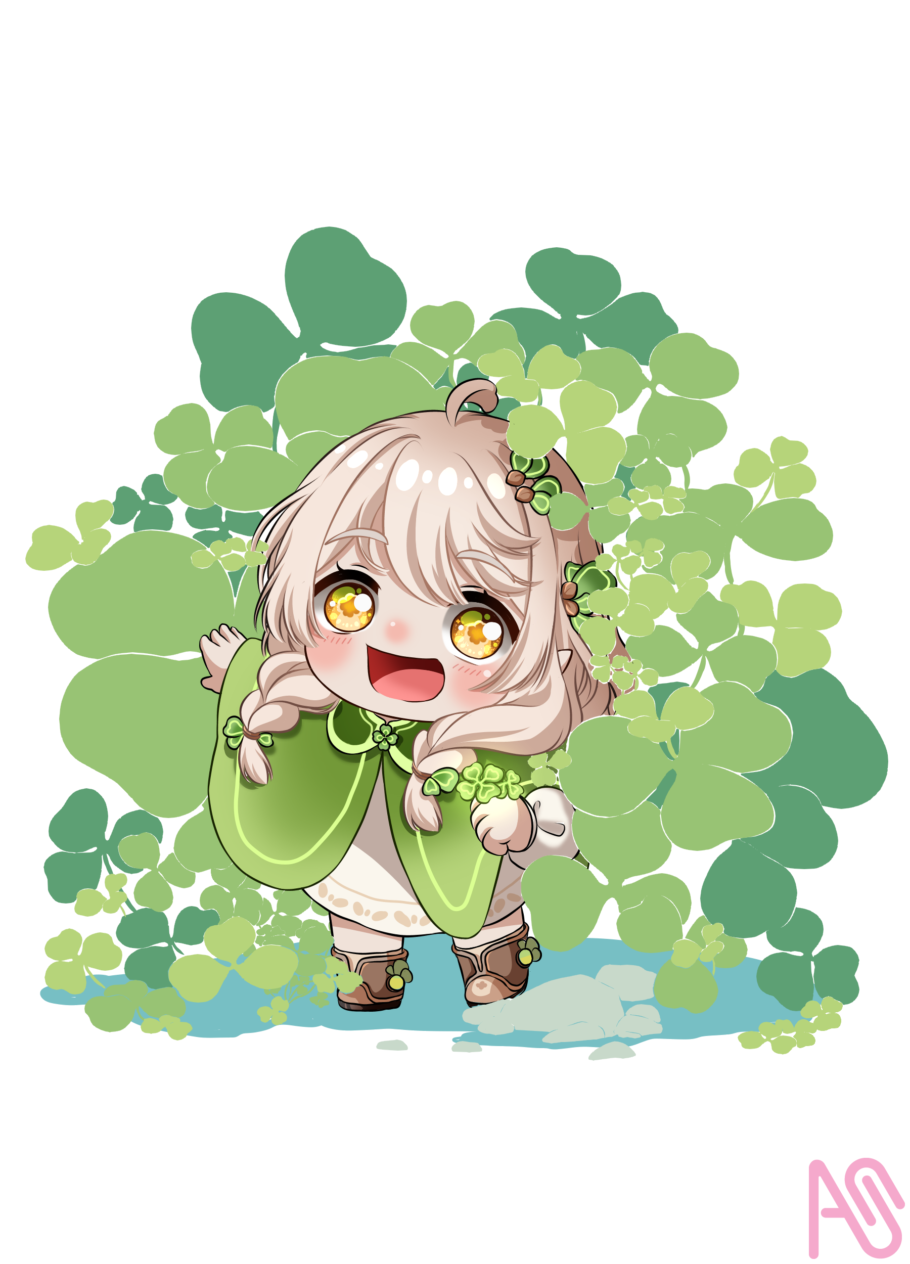 Let me get you a Four leaf Clover End of 22 - Illustrations ART street