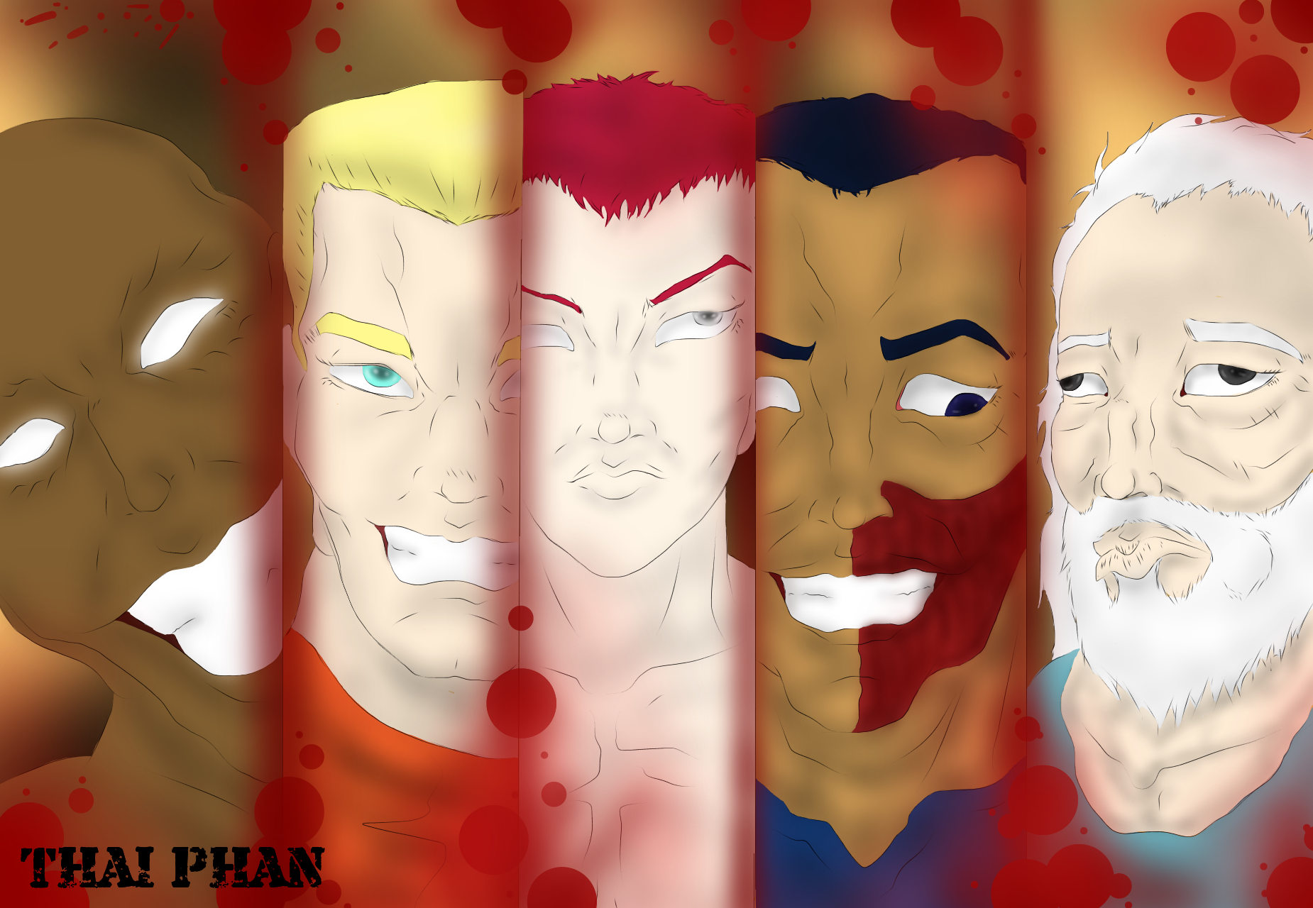 Revenge Tokyo - Baki trollerben124 - 일러스트 ART street (아트 스트리트)