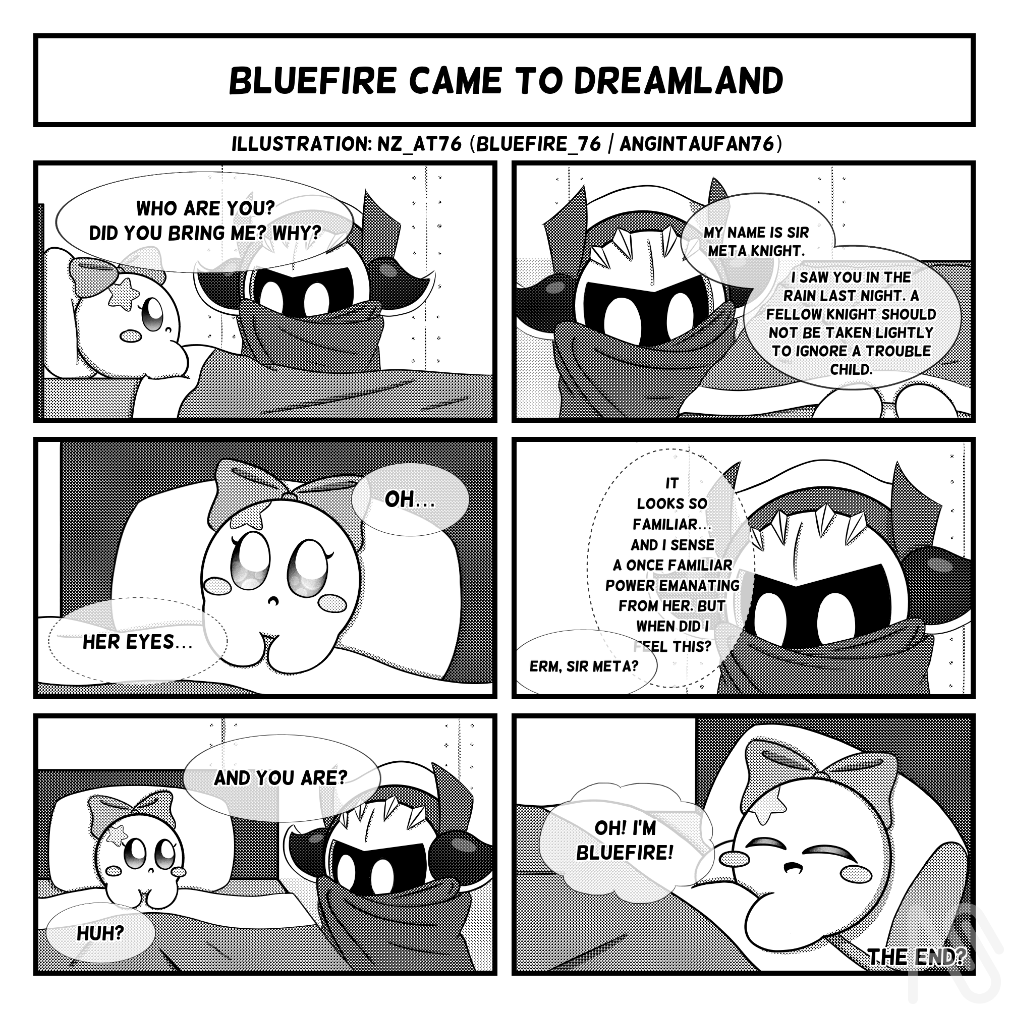 Comic title: Bluefire Came to Dreamland (Page 1-3) BlueFireBeriMe_76 - Illustrations ART street